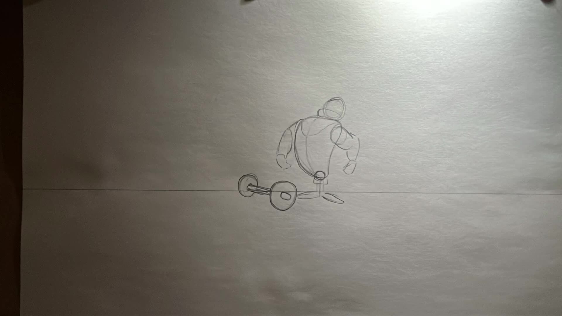 ArtStation - Weight Lifter Animation