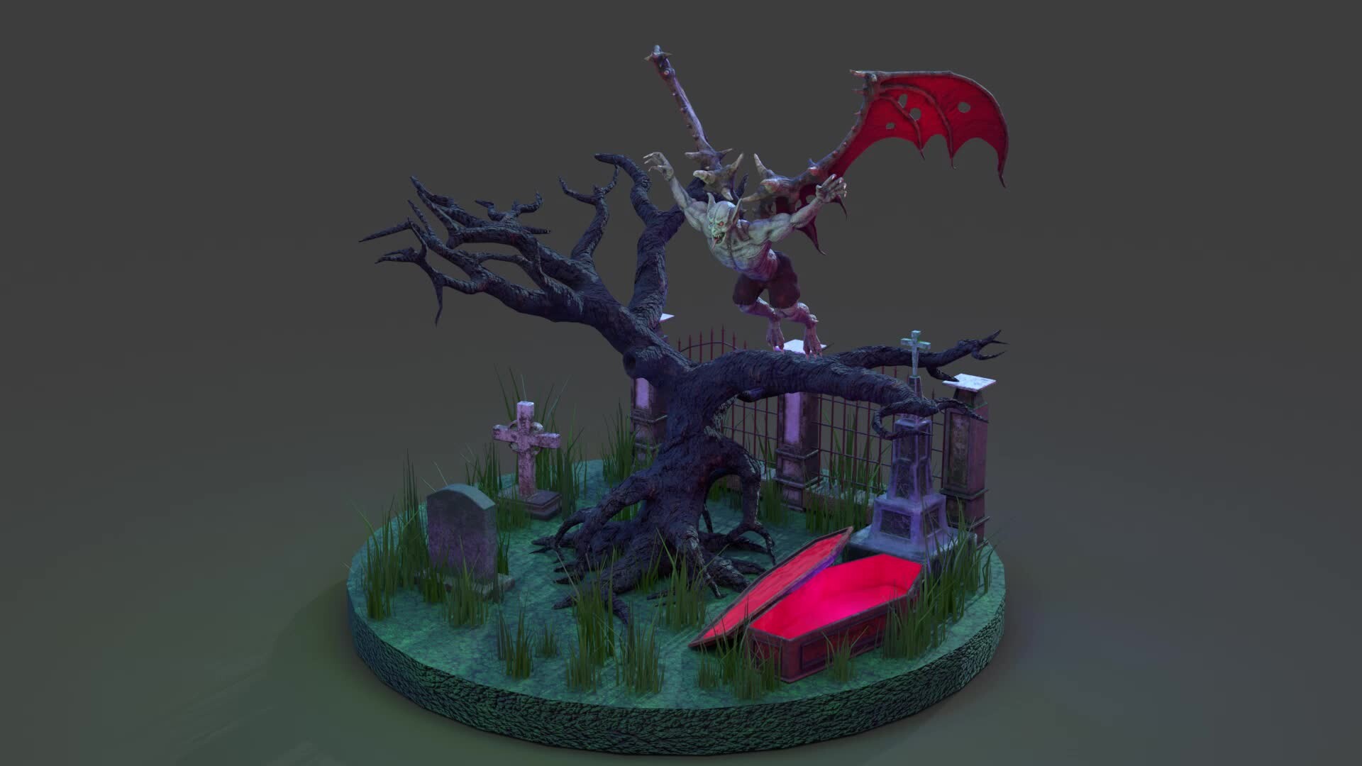 ArtStation - The Vampire Awakening