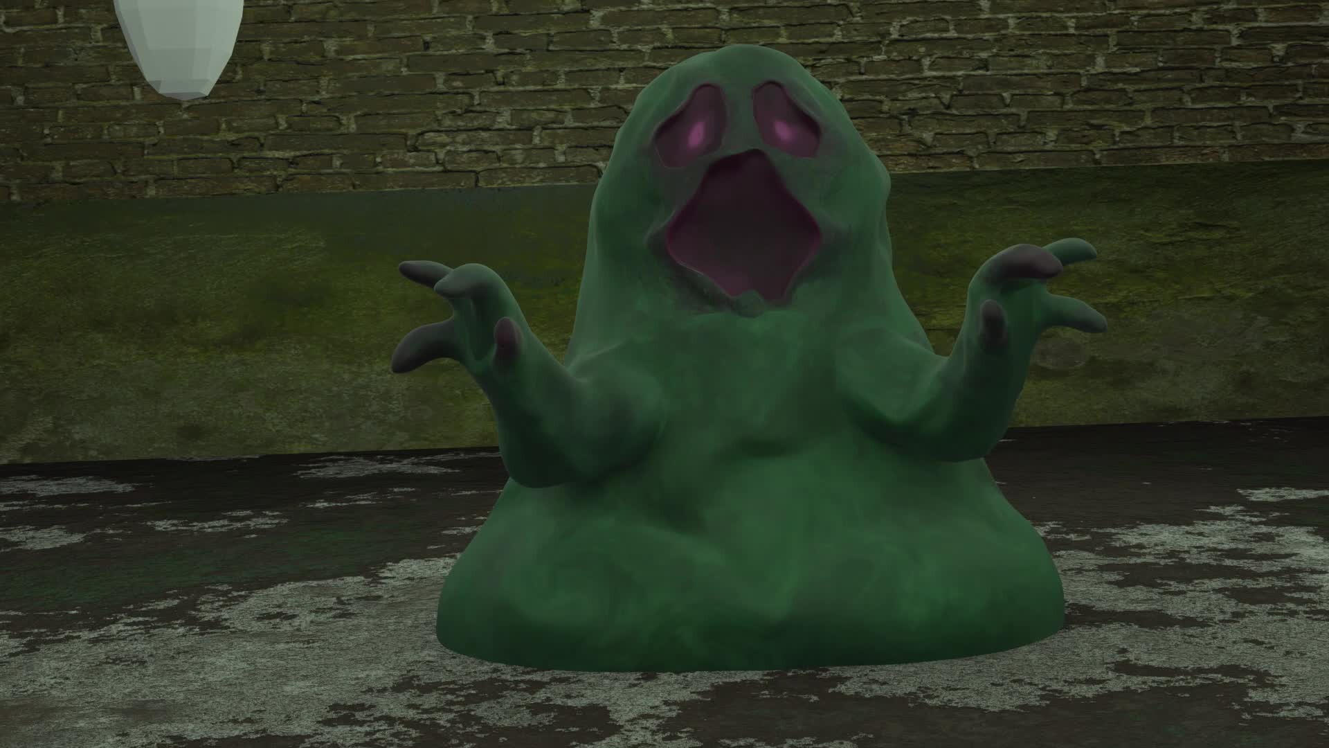 ArtStation - Sludge Monster in Sewer