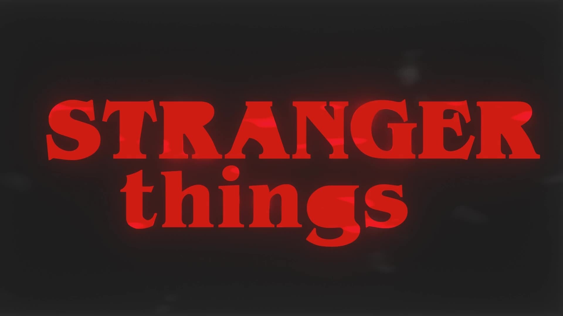 ArtStation - Stranger Things INTRO