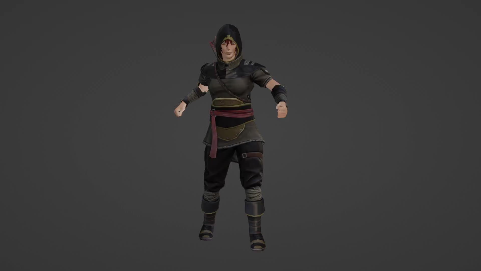 ArtStation - Kick animation