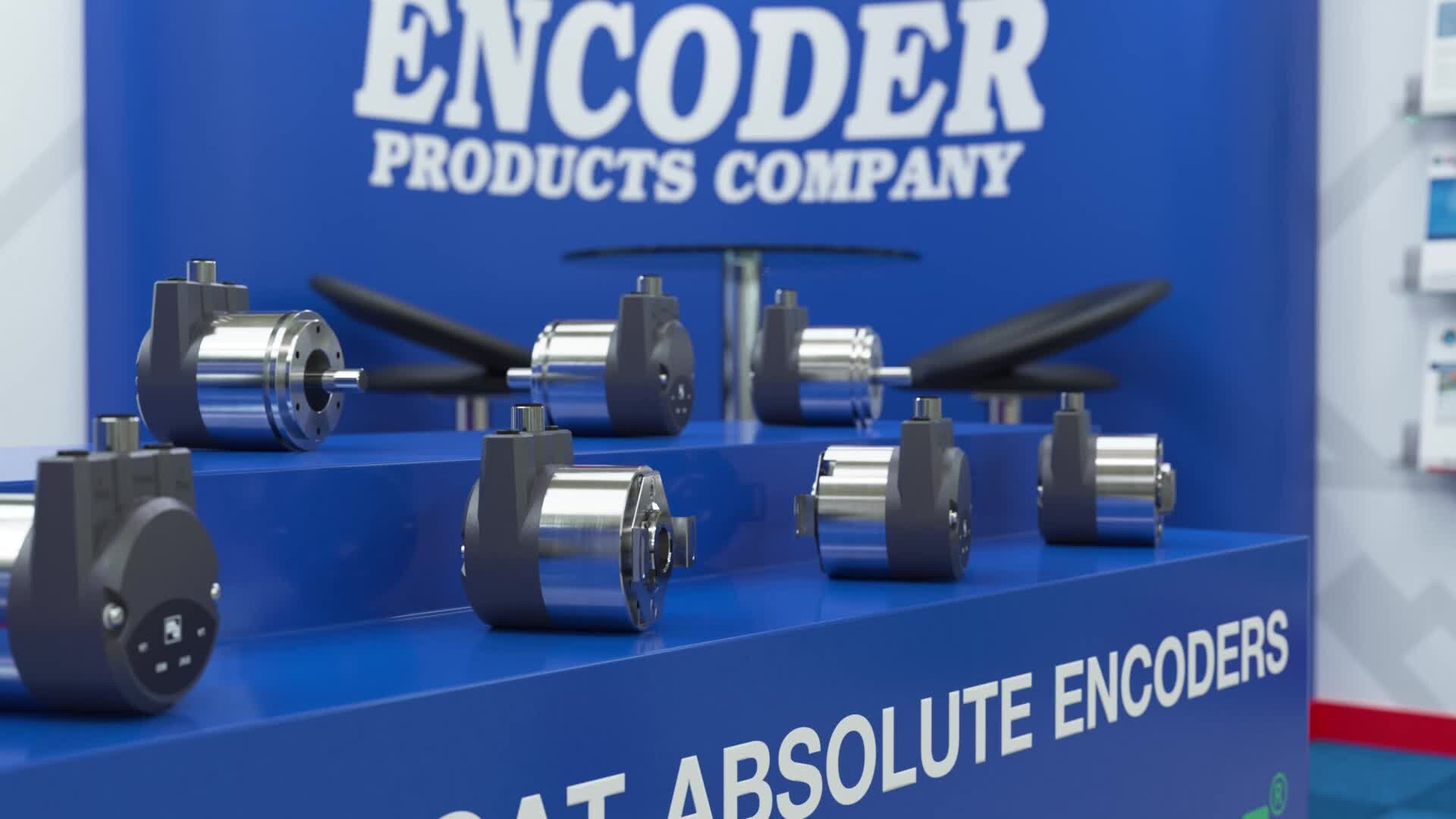 ArtStation - British Encoder Products - Exhibition Stand