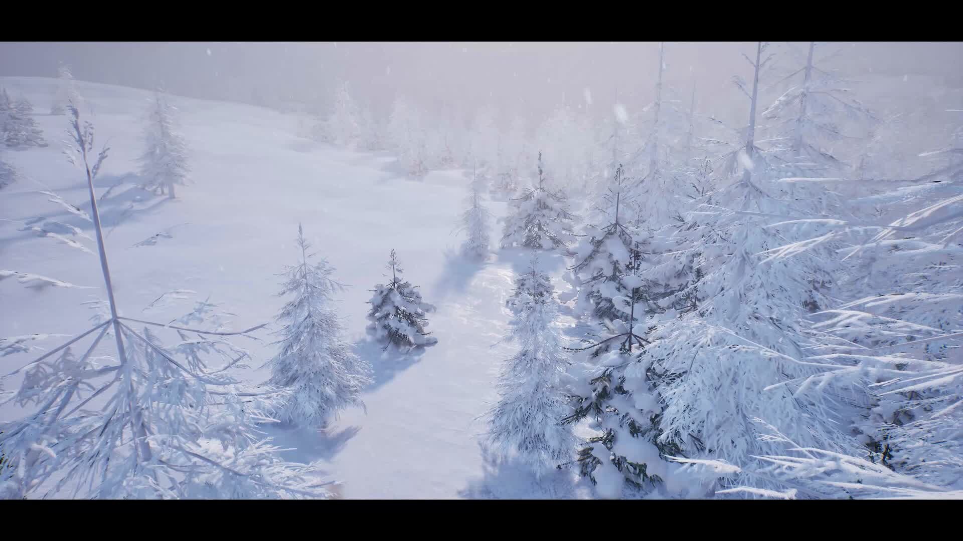ArtStation - Realistic snowy environment / Unreal Engine 5