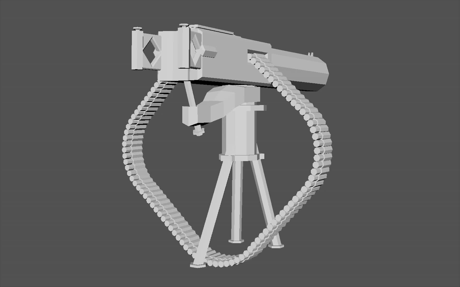 ArtStation - Machine Gun