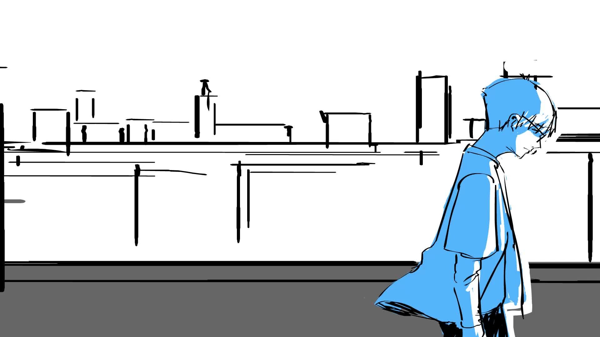 ArtStation - I Am Stuck | Scene 2 Animatic