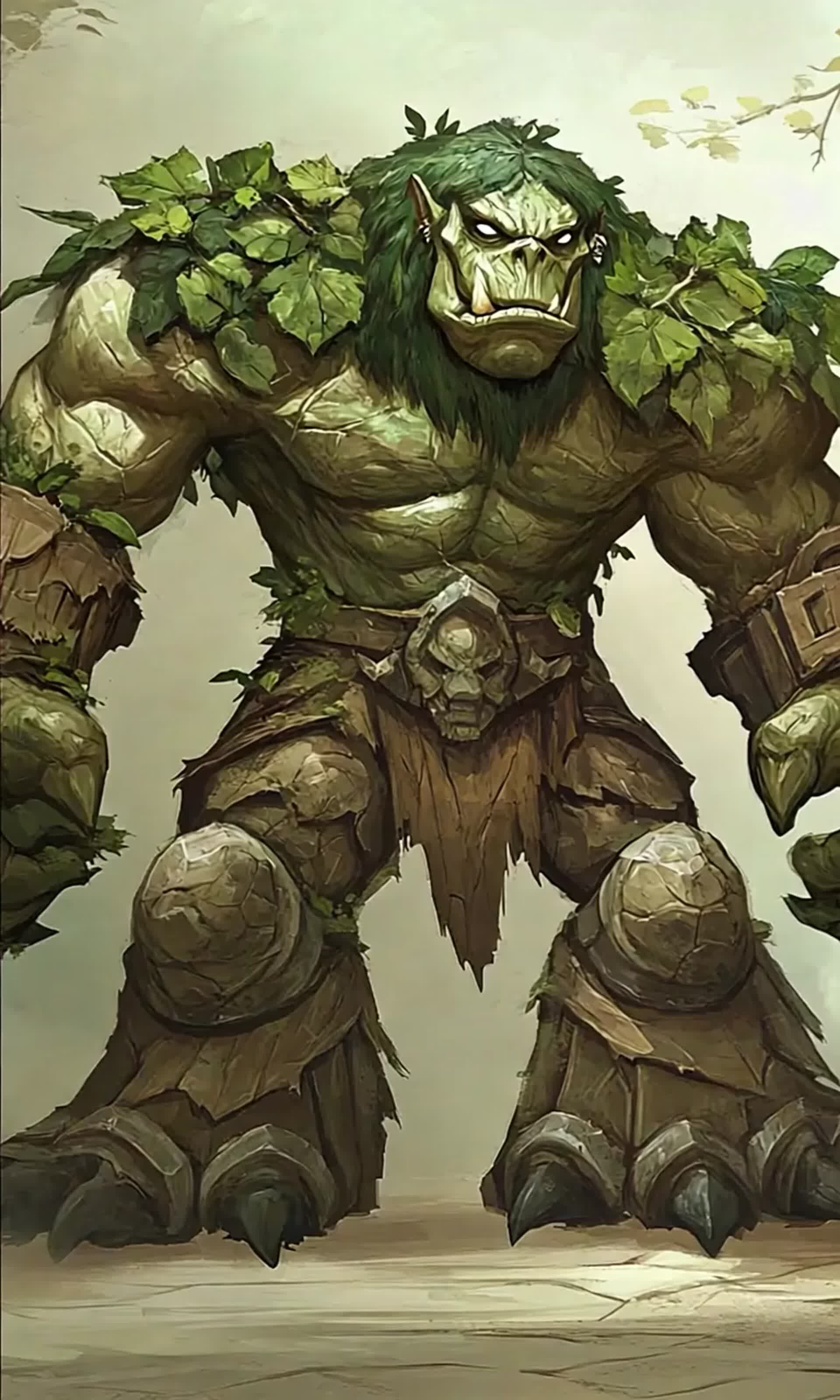 ArtStation - World of Warcraft Grass Golem