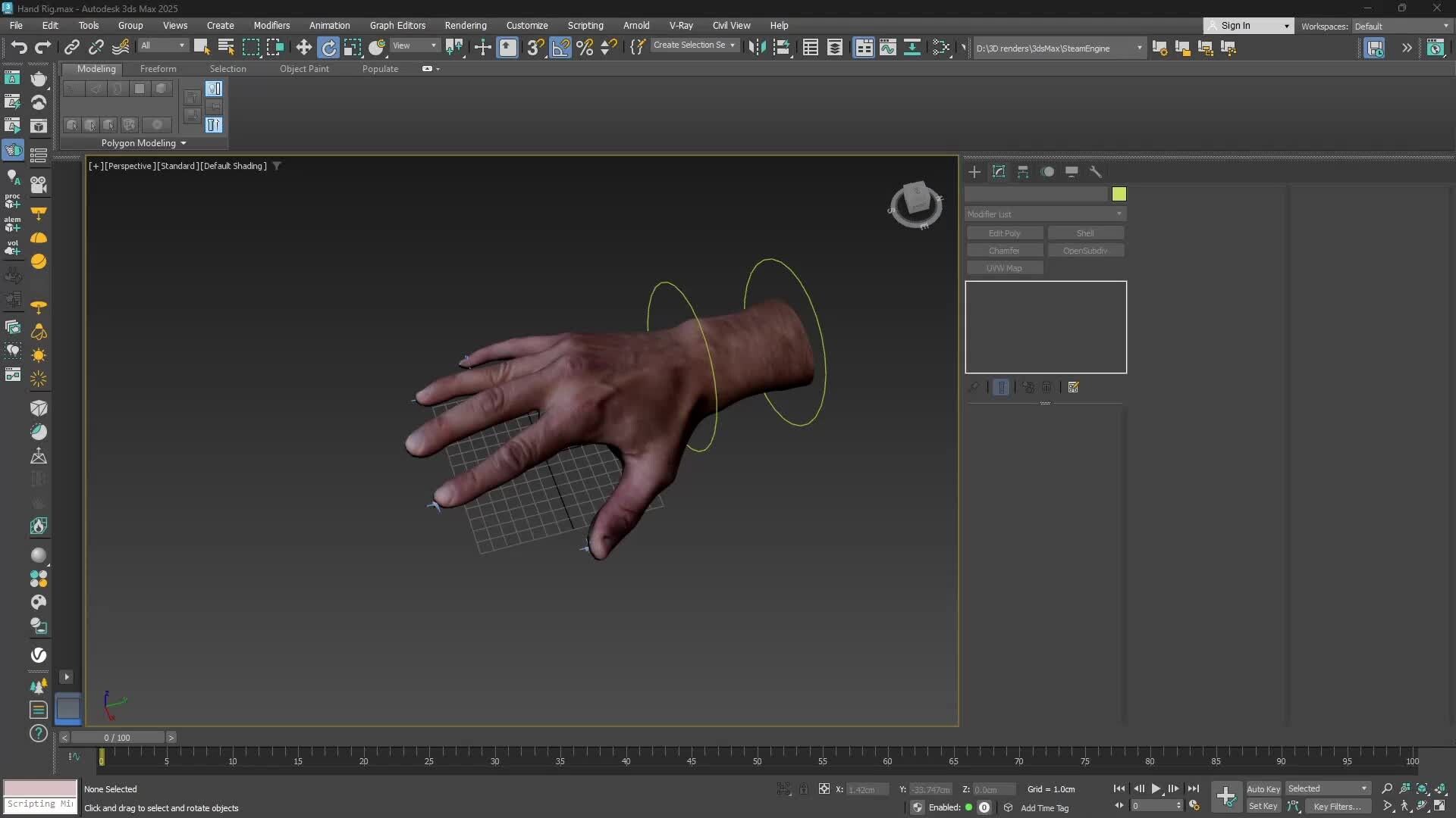 ArtStation - Hand Rig Assignment