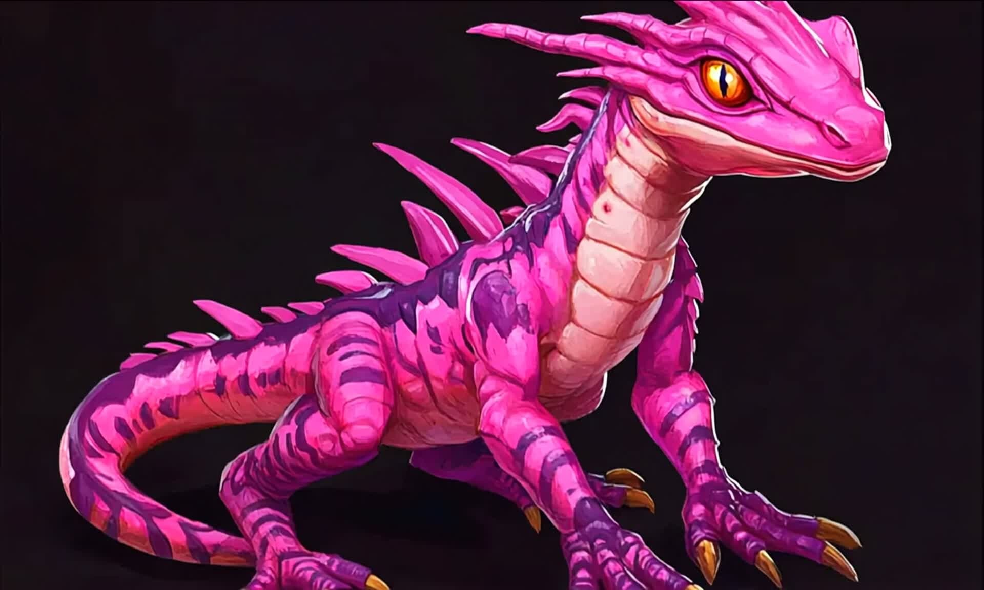 ArtStation - World of Warcraft Themed Pink Salamander