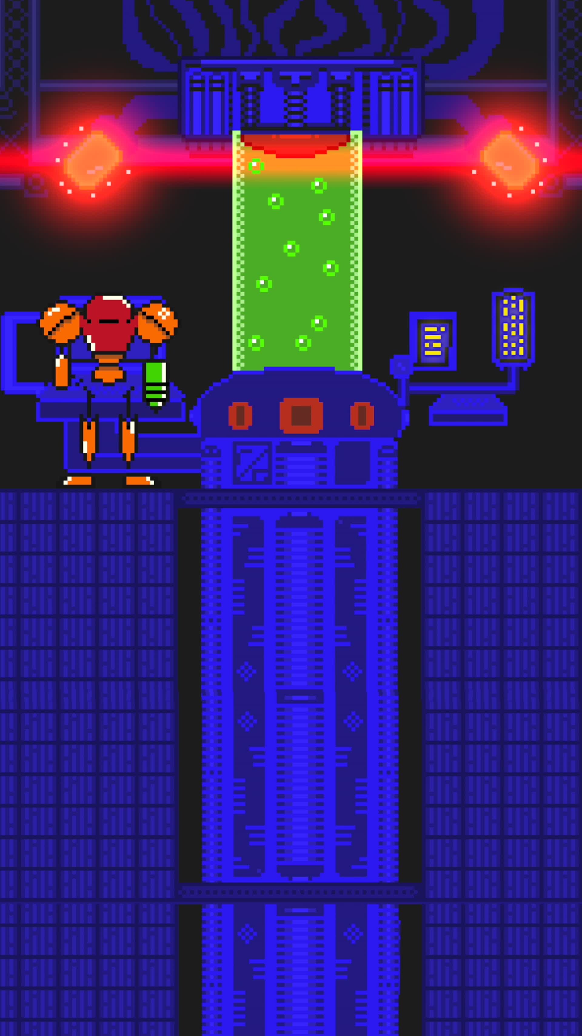 ArtStation - METROID (extract3) // "PIXEL ART ANIMATION