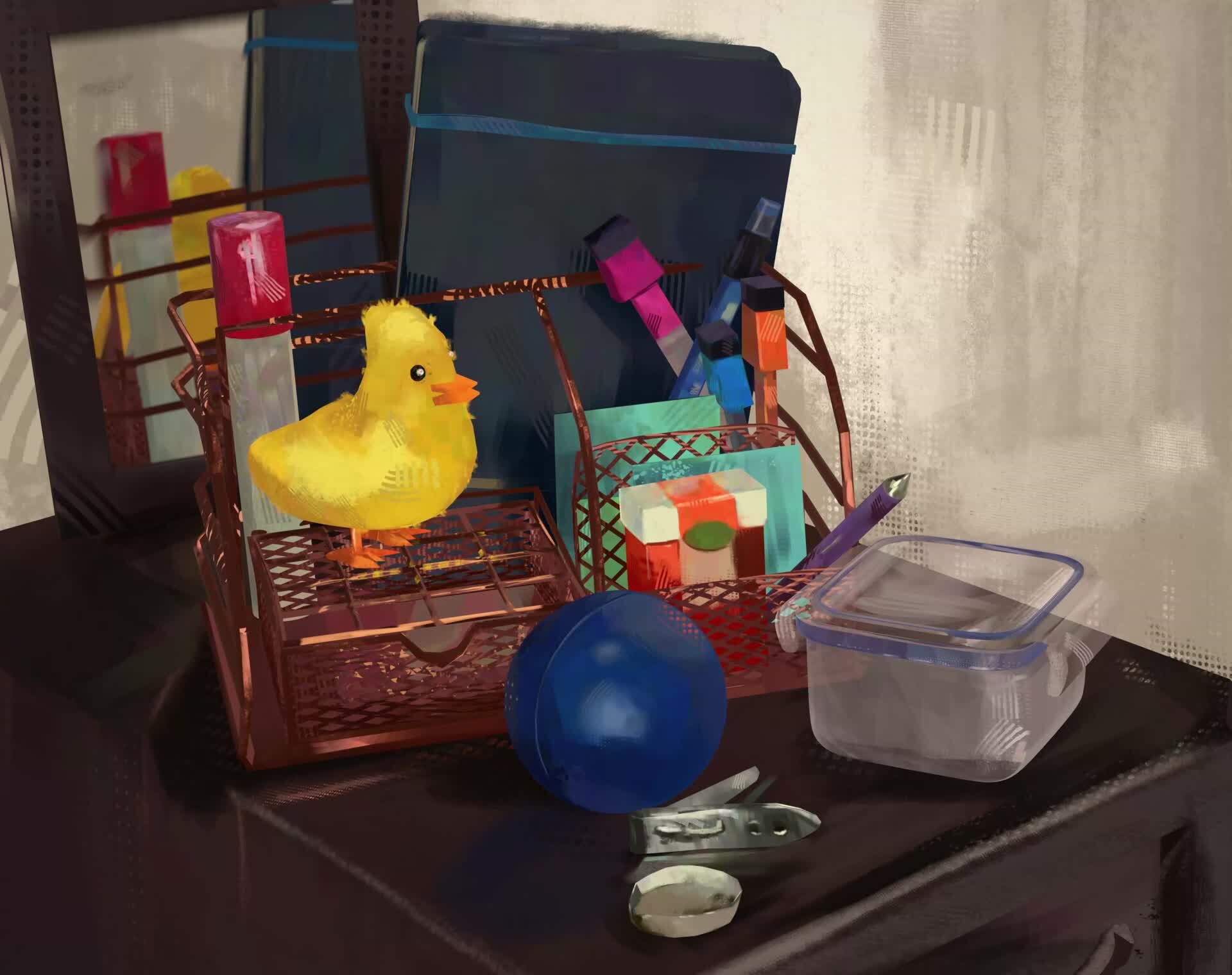 ArtStation - Painterly Exploration in Blender