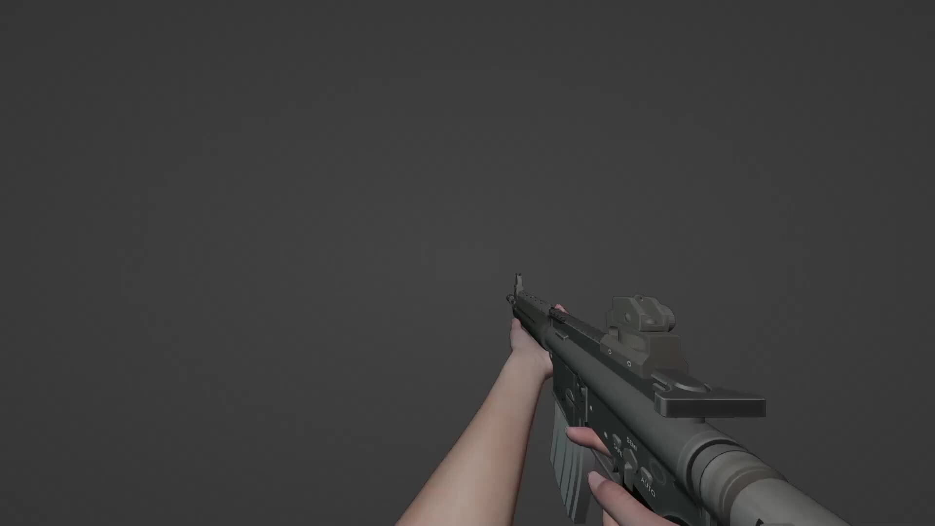 ArtStation - reloading rifle animation example