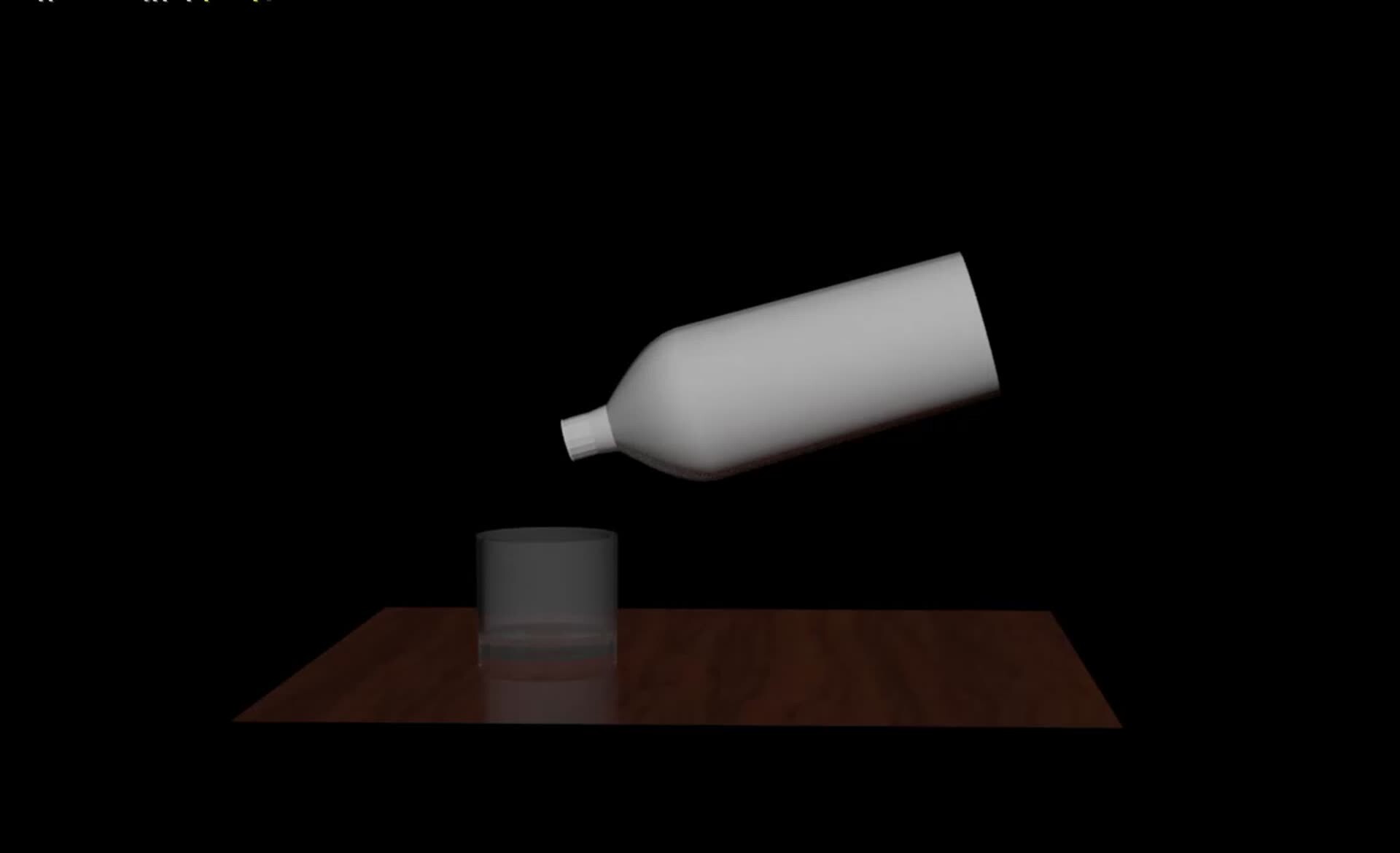 ArtStation - Milk pour simulation