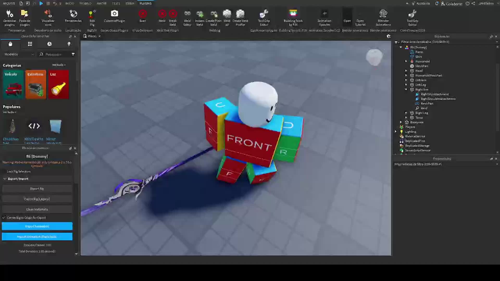 ArtStation - idle animation