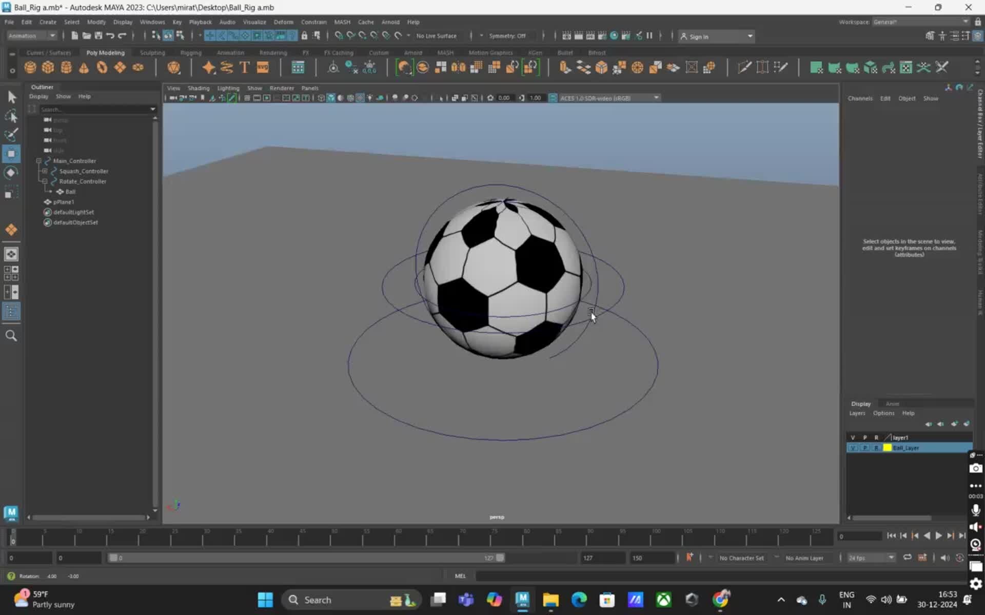 ArtStation - Ball Rig