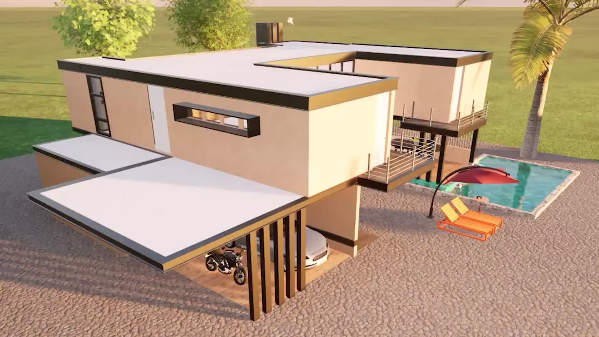 ArtStation - Villa Walkthrough