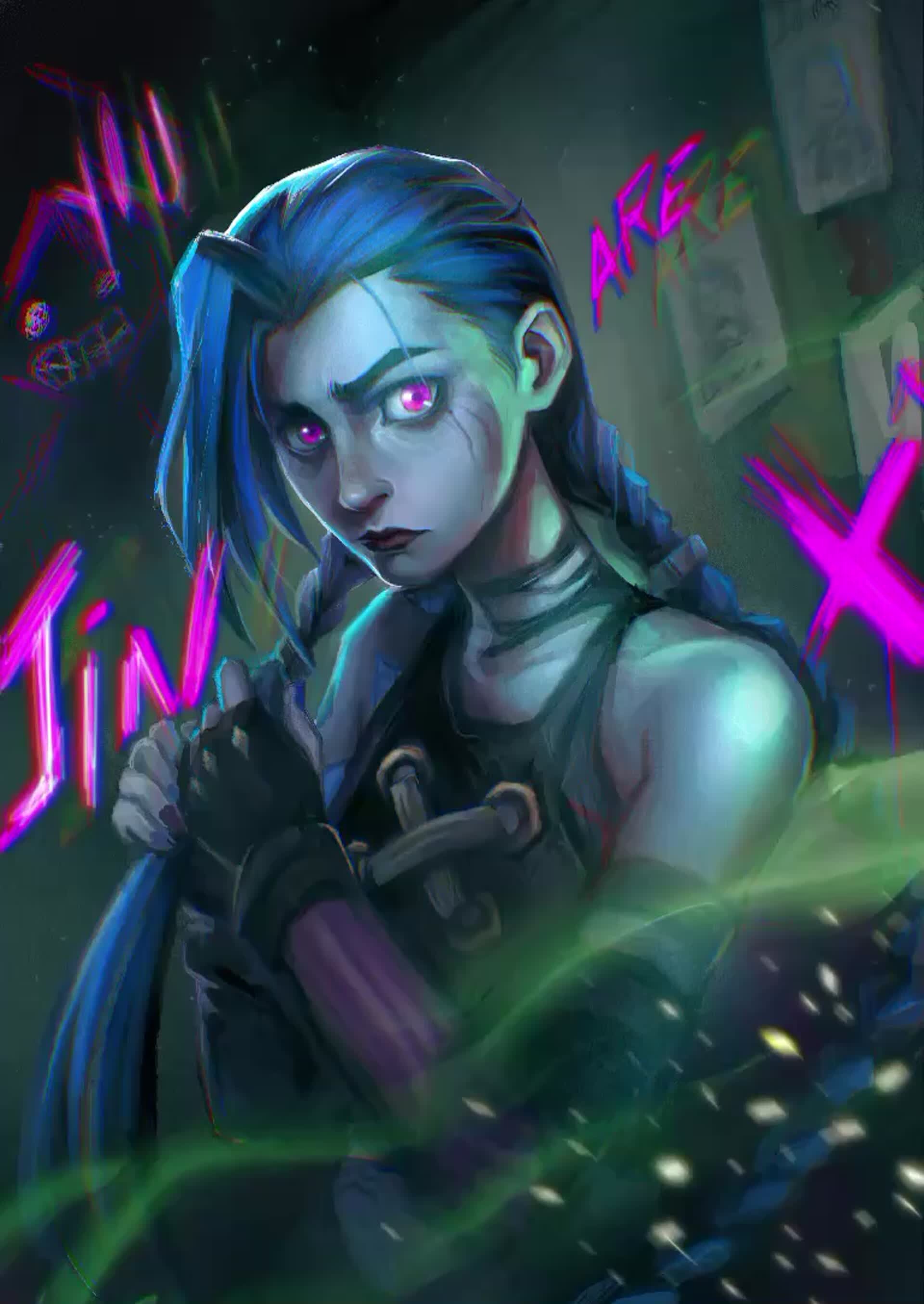 ArtStation - Jinx Portrait