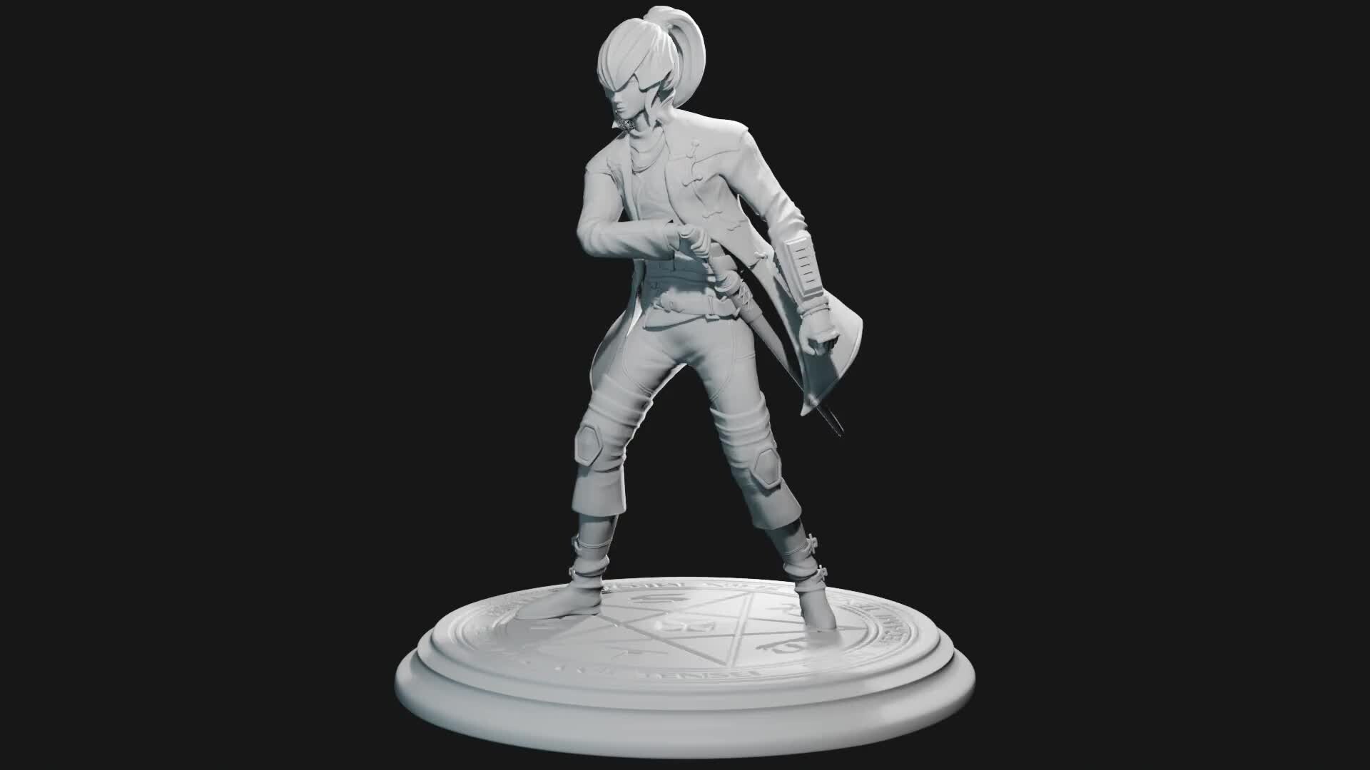 ArtStation - Flynn from SMT 3D print