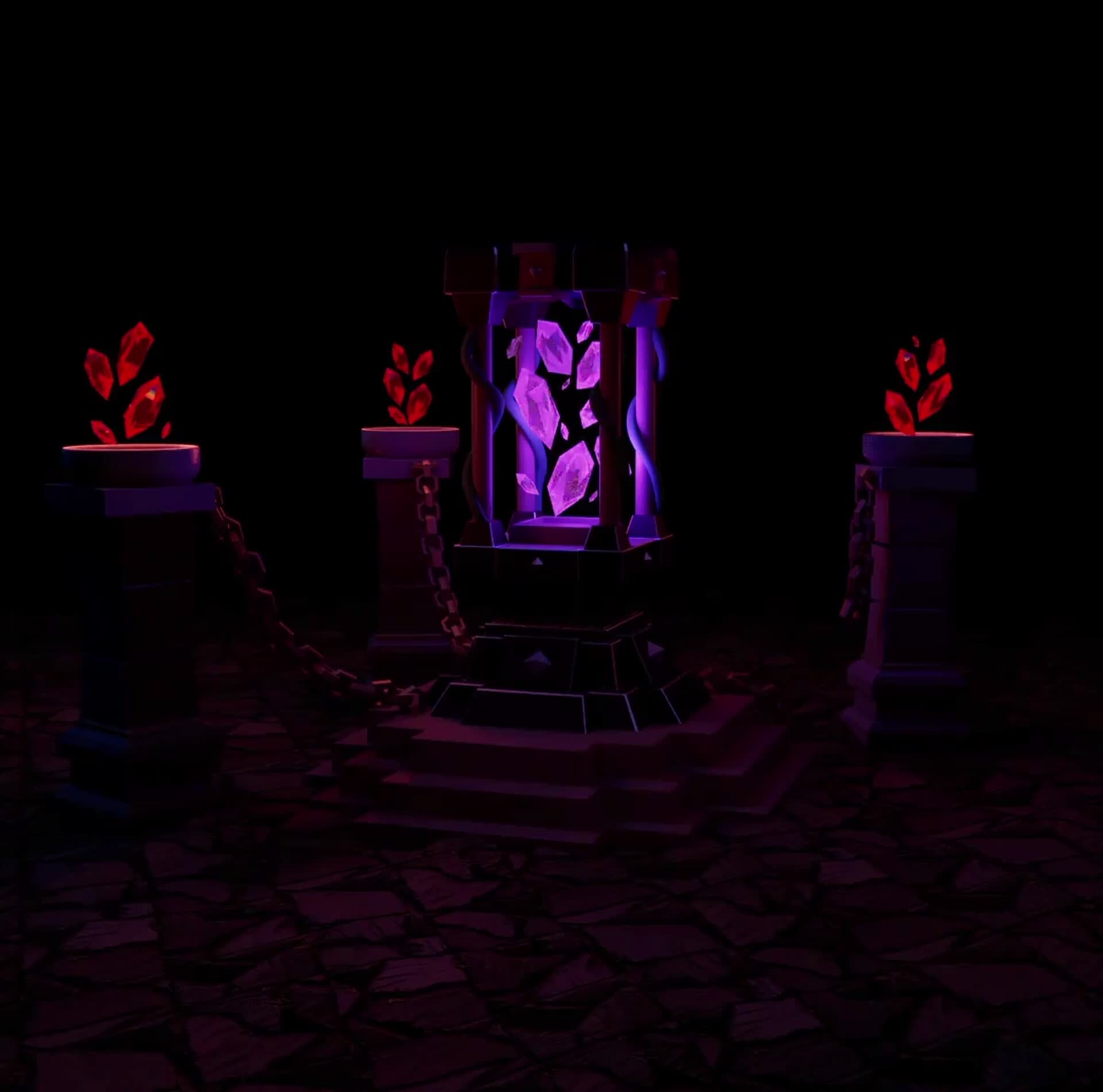 ArtStation - Temple Animation