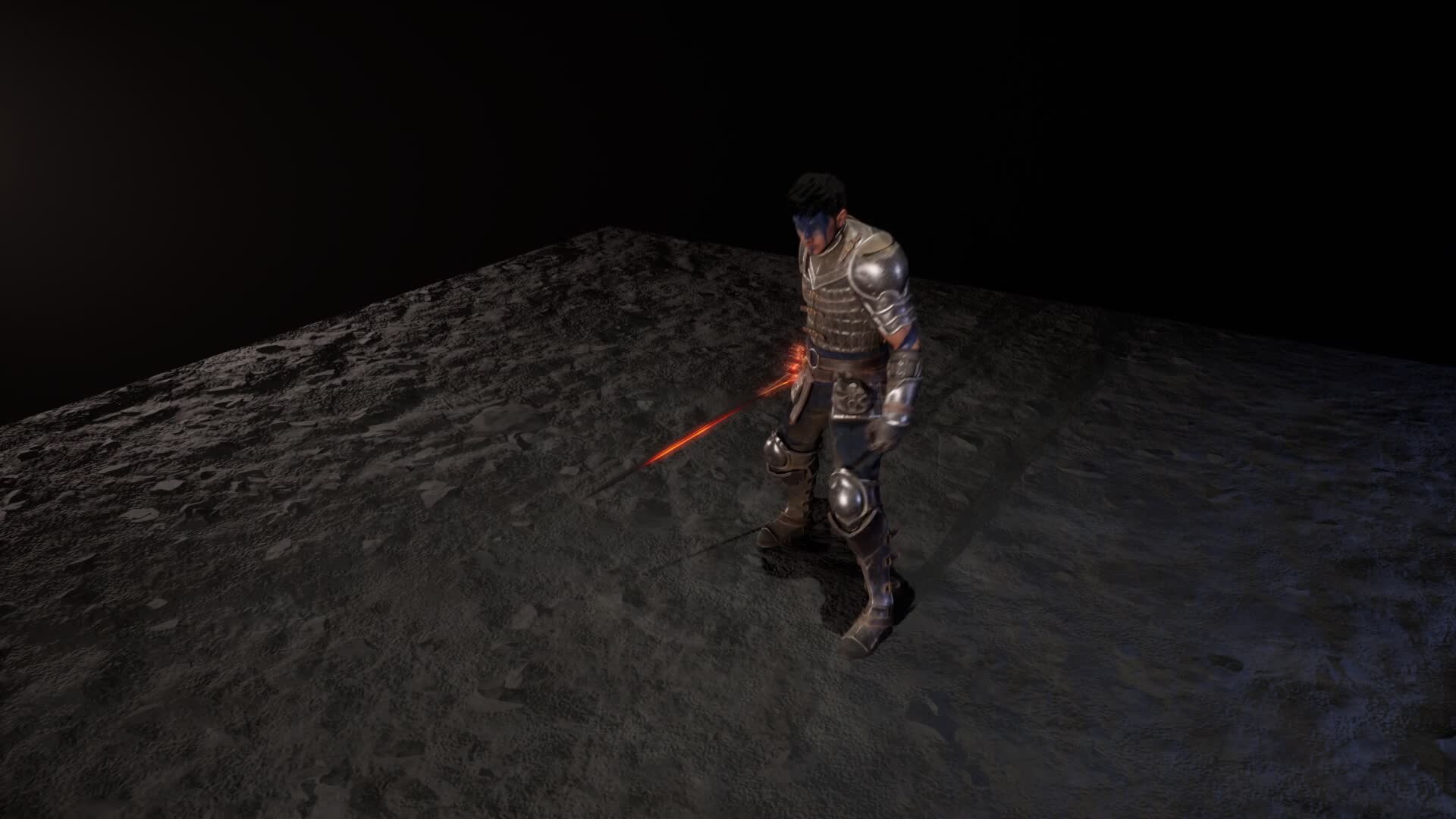 ArtStation - Fire Sword & Attack Trail