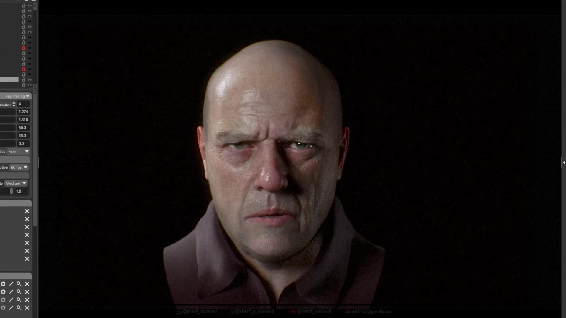 ArtStation - Hank, Breaking Bad