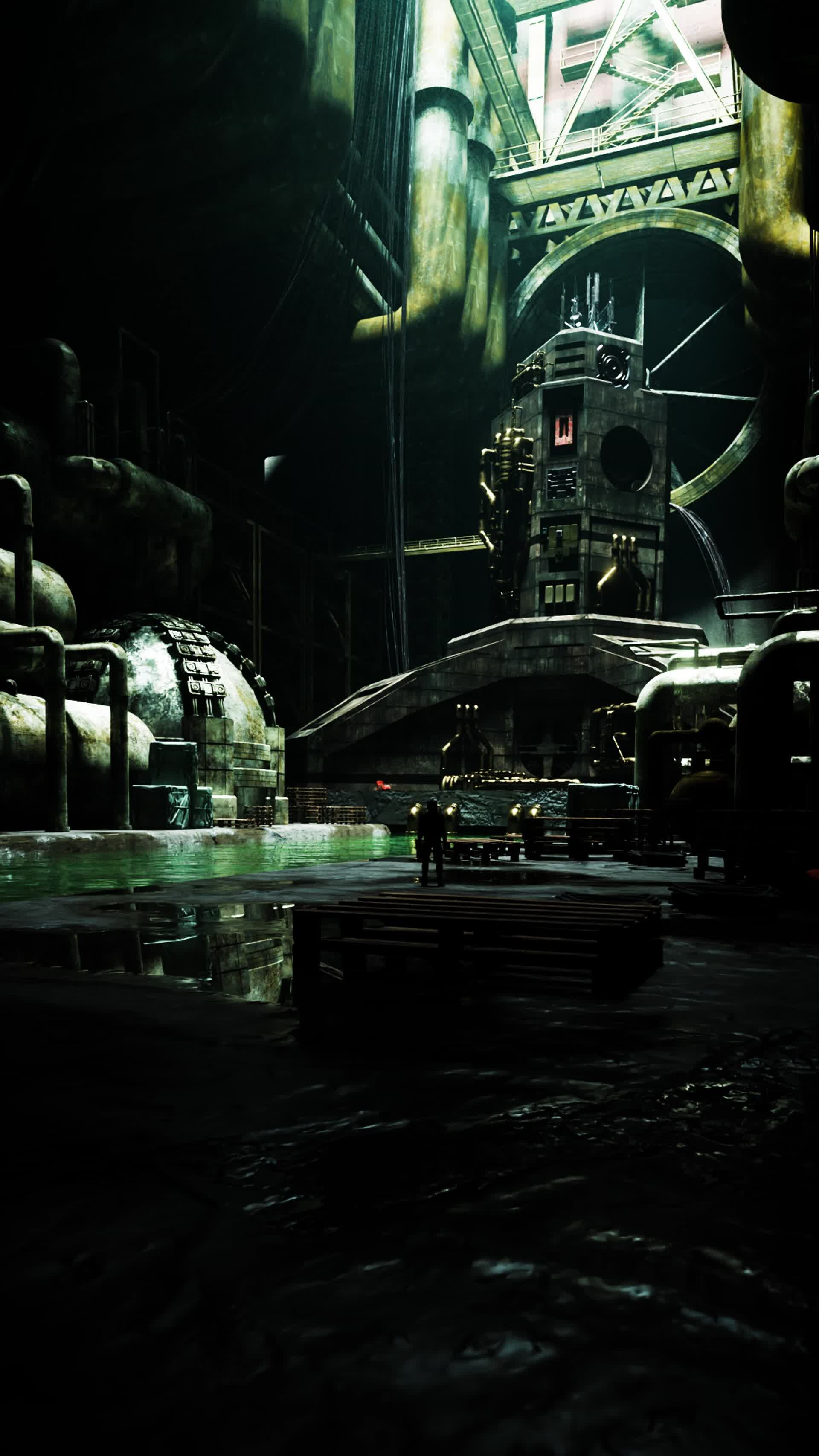 ArtStation - Abandoned Sci-Fi Factory