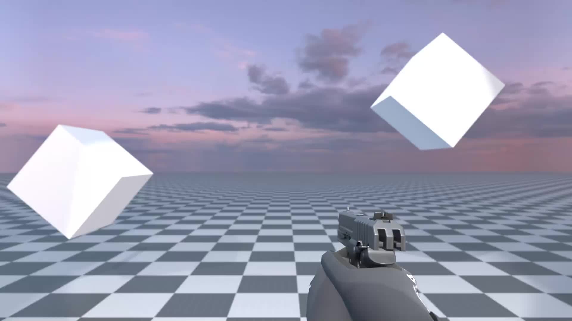 ArtStation - My viewmodel pistol animation