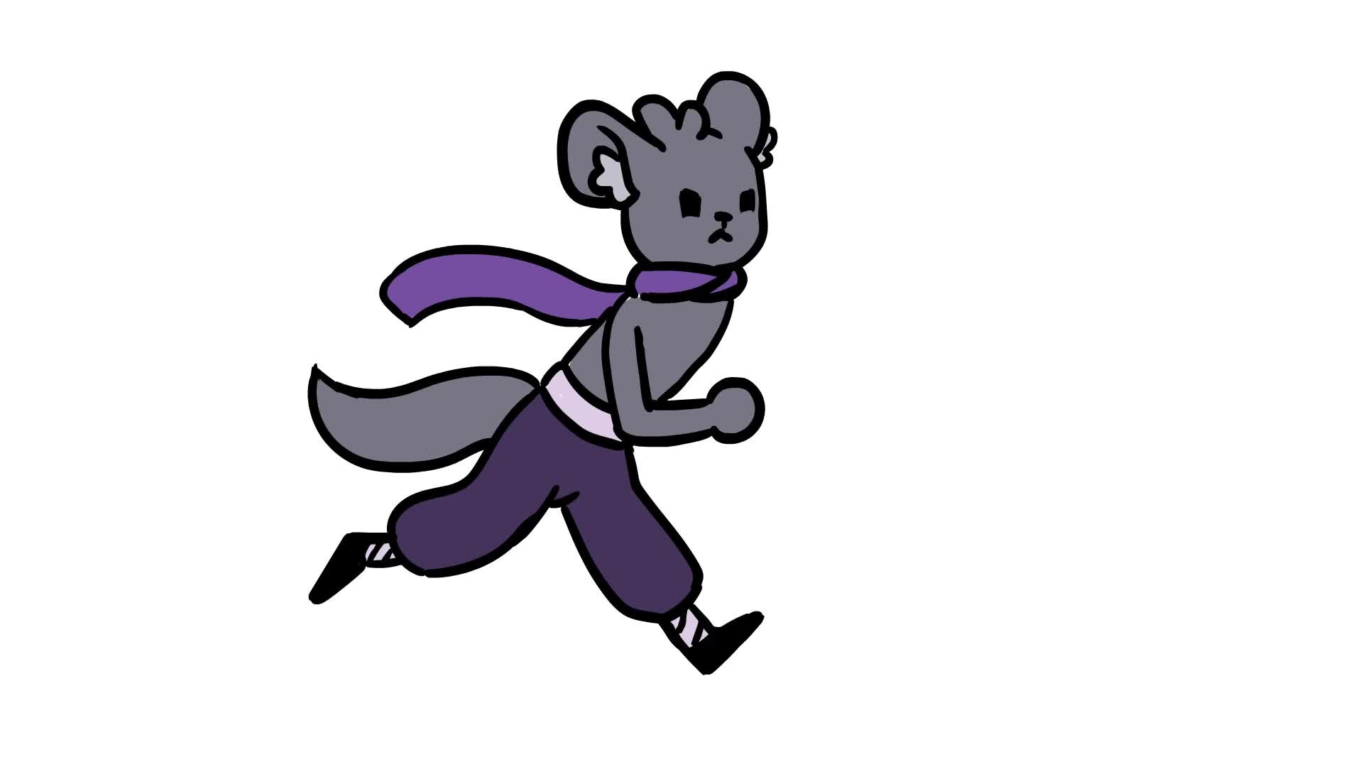 ArtStation - Animation Run Cycle Practice