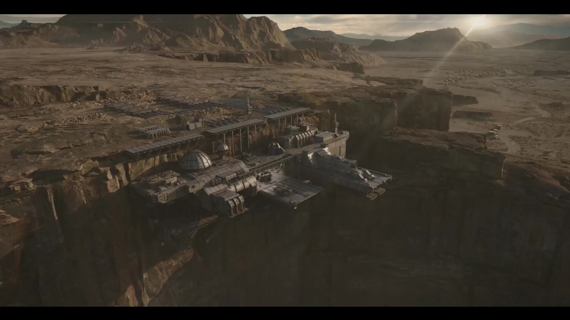 ArtStation - sci-fi military base
