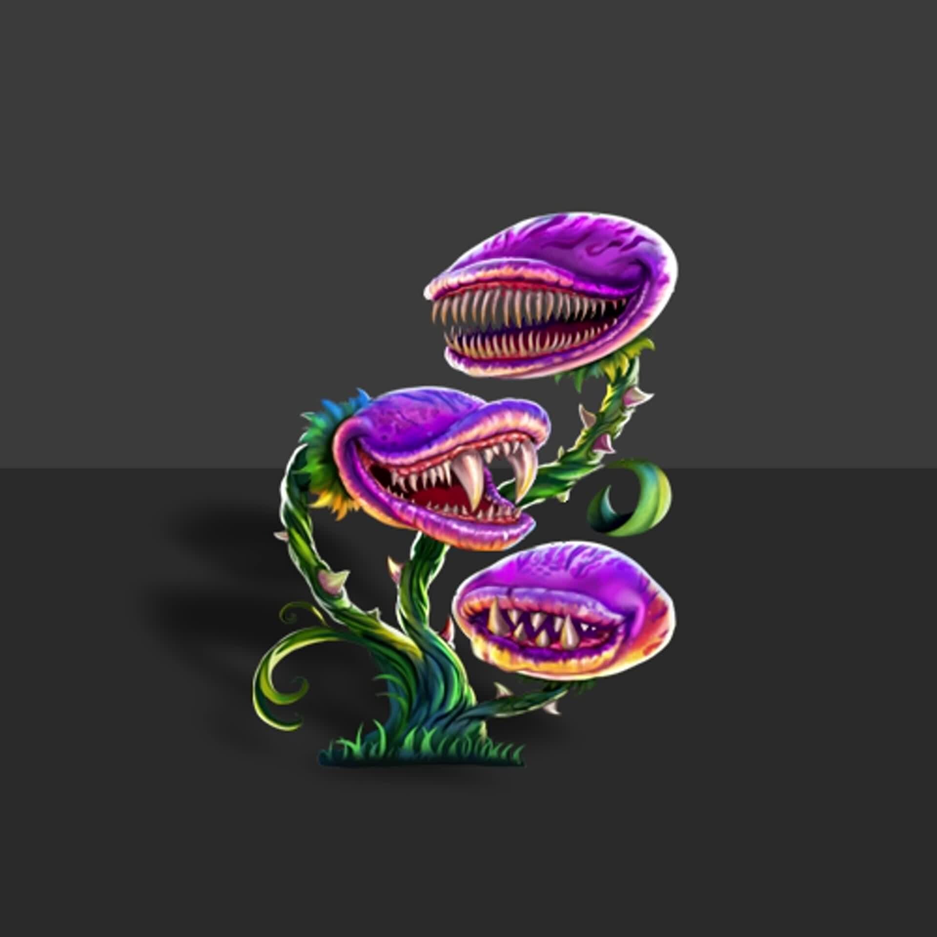 ArtStation - Funny carnivorous plant Toothy