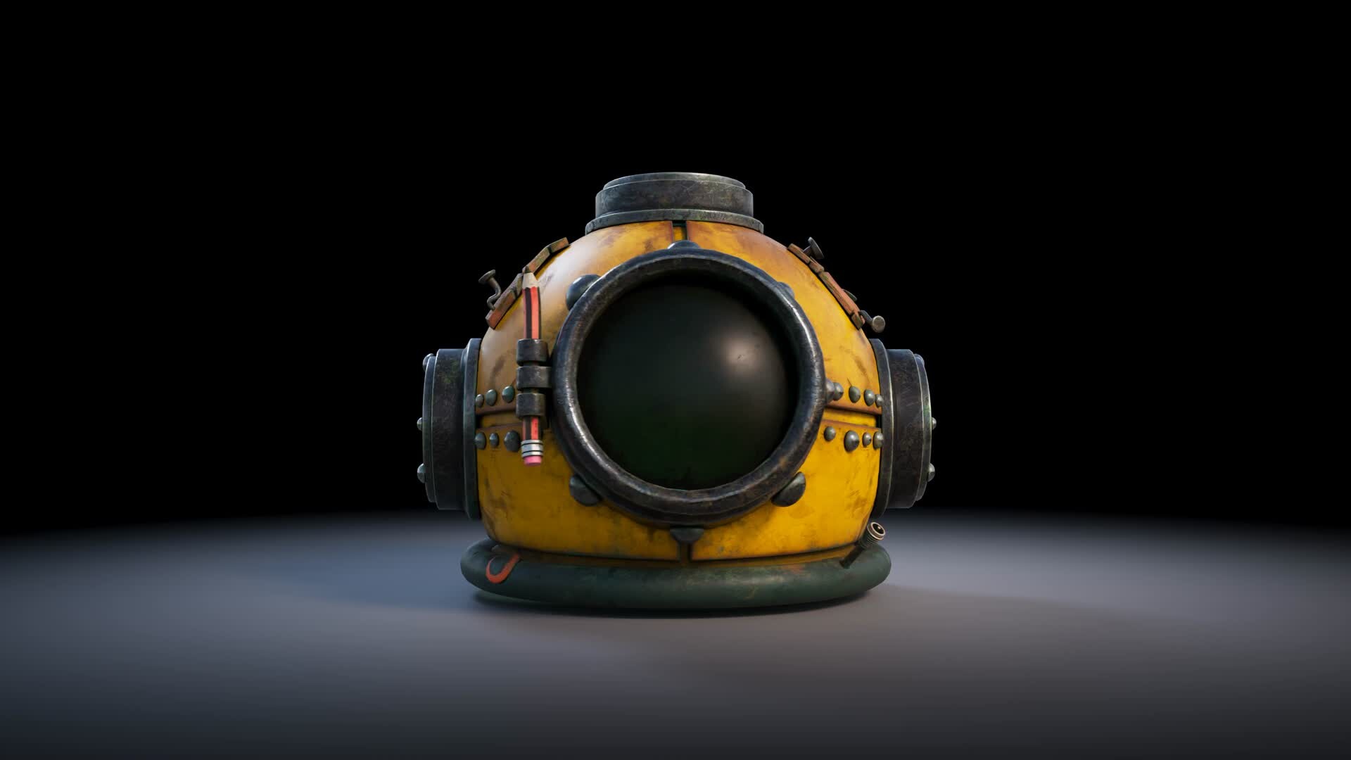 ArtStation - Makeshift Diving Helmet