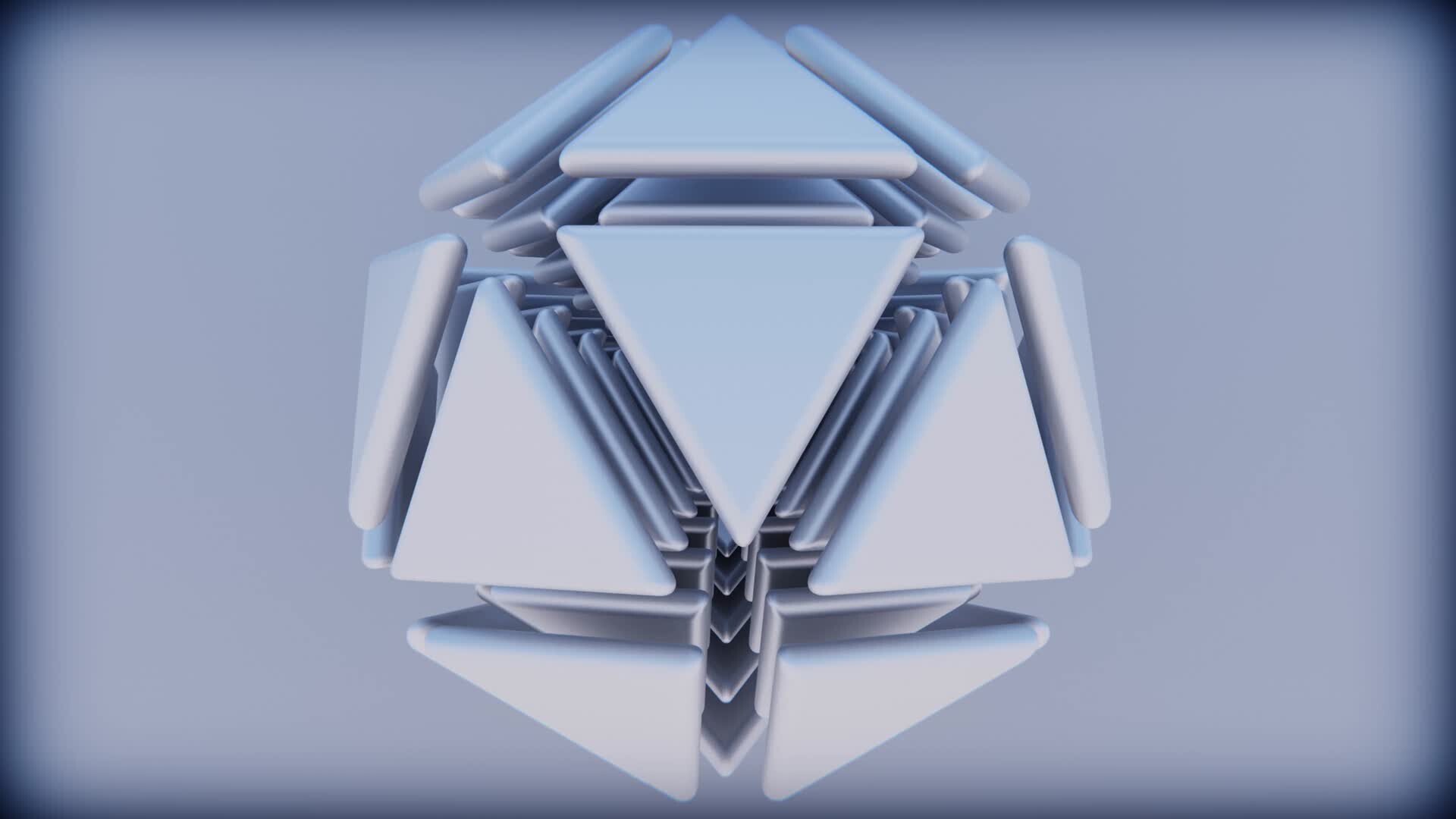 ArtStation - Abstract Geometric-Blender Practise