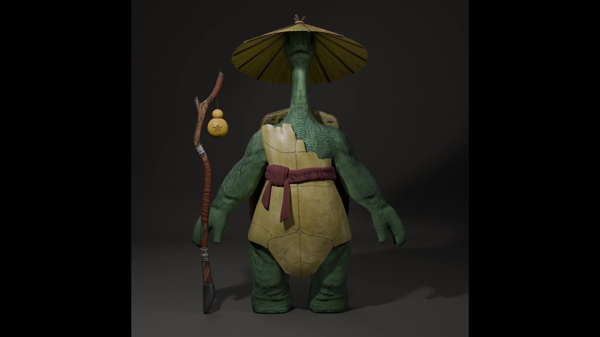ArtStation - Monk Turtle Character
