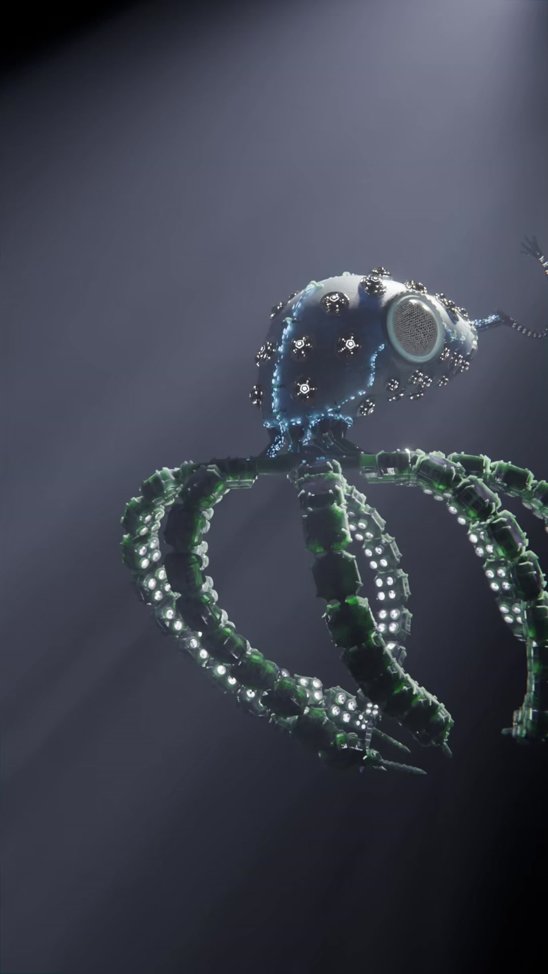 ArtStation - Sci-Fi Octopus animation