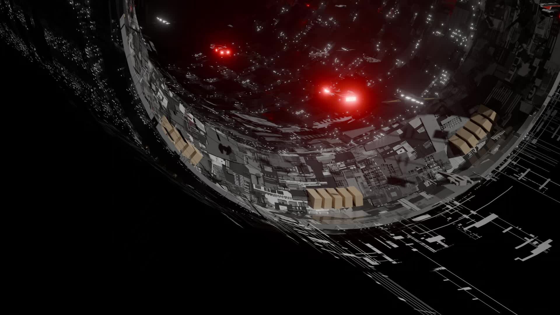 ArtStation - Sci-Fi space station animation