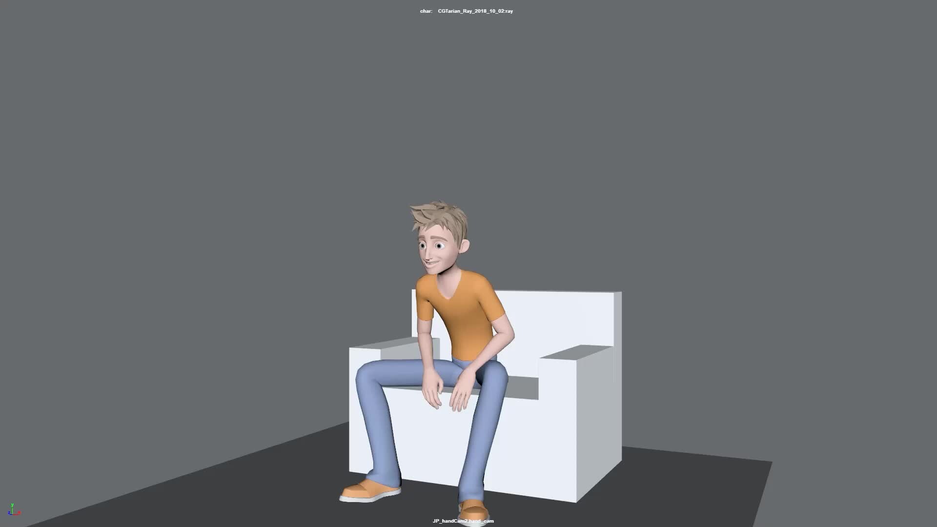 ArtStation - Basic sit to stand