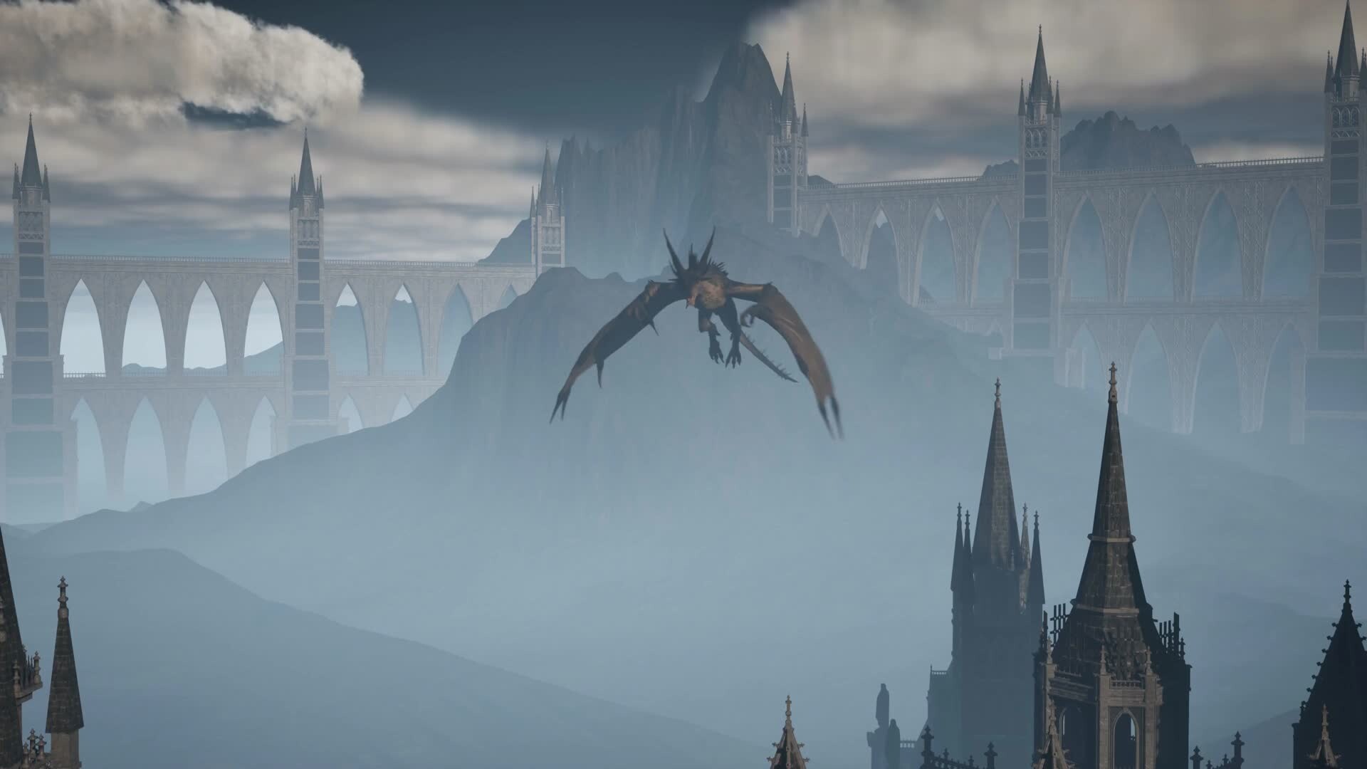 ArtStation - 3D Smog Dragon Flying Animation