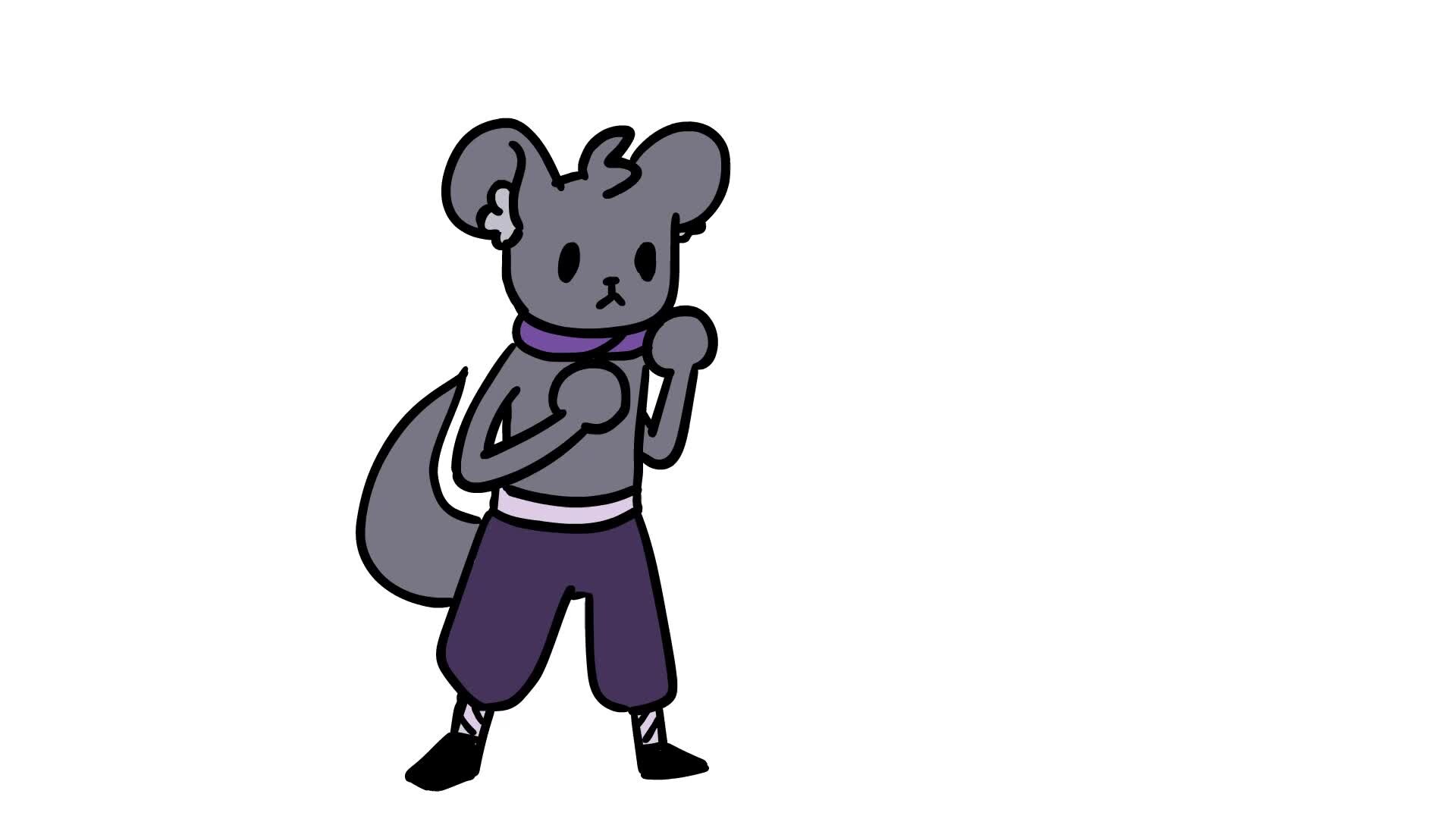 ArtStation - Attack animation cycle assigment