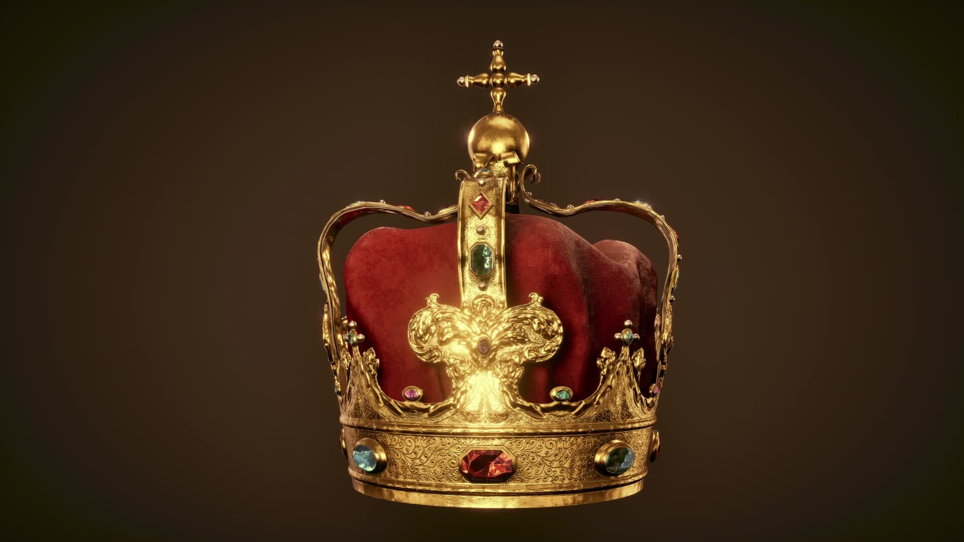 ArtStation - "Crown of Augustus II the Strong" by Monika Zamielska