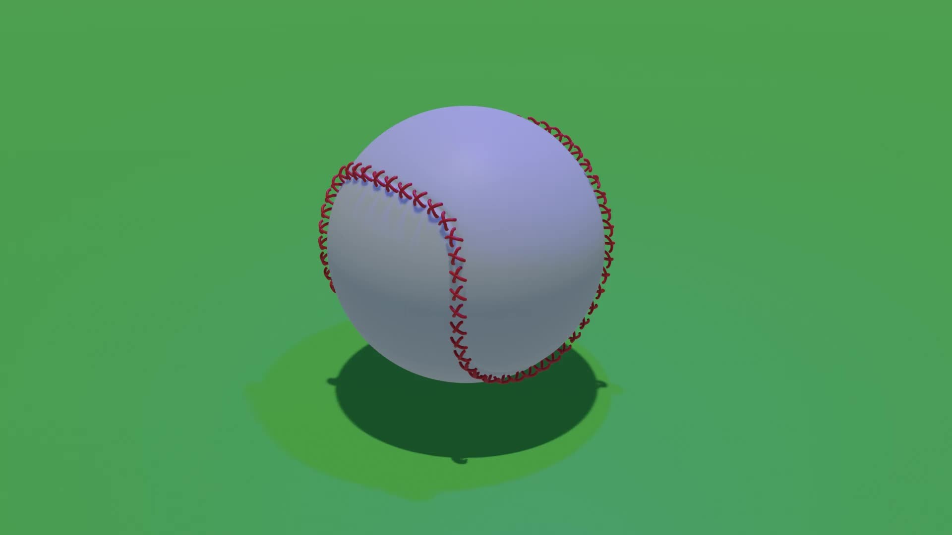 ArtStation - 3D Baseball Modeling + Light Increase