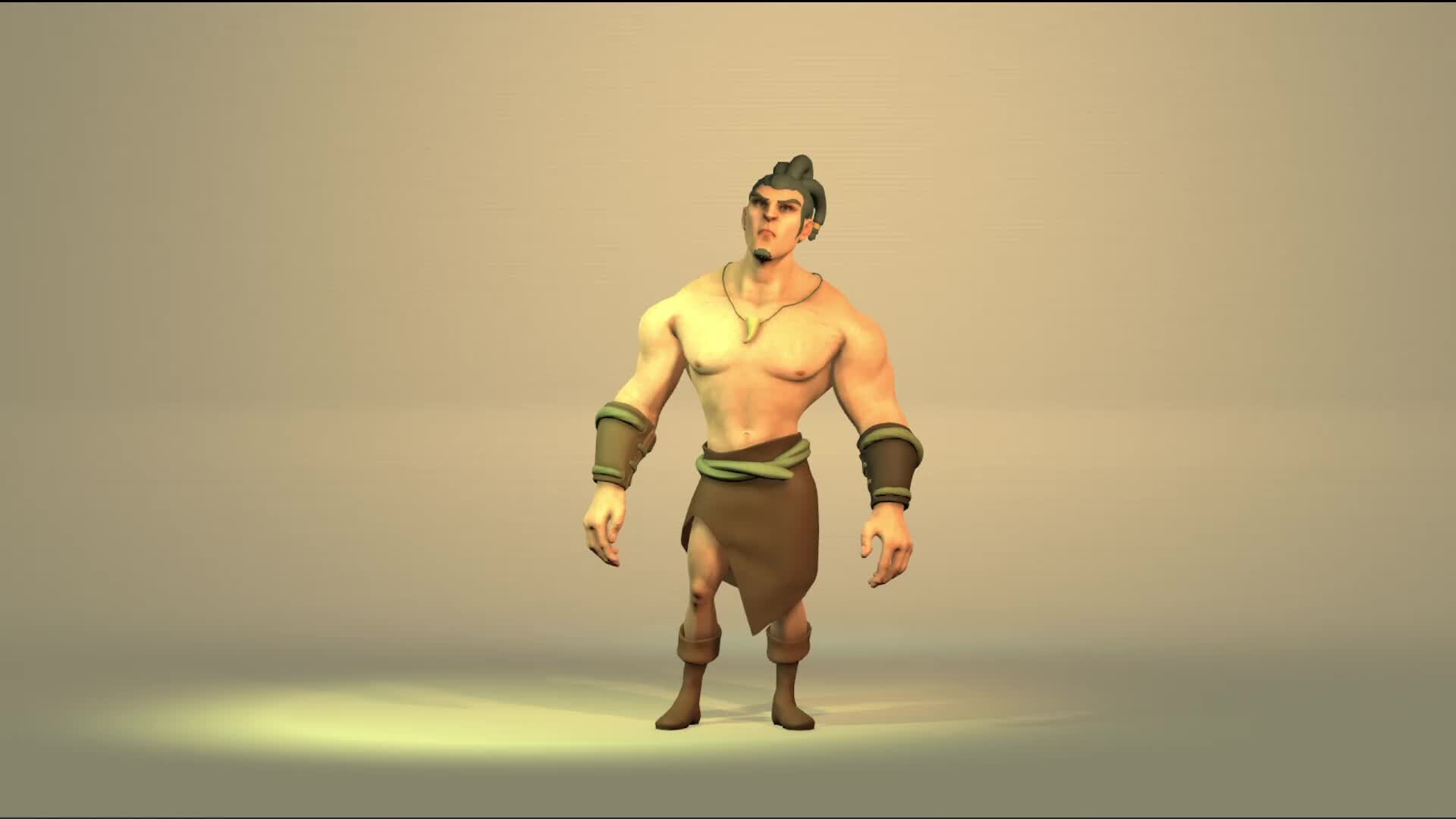 ArtStation - Preparing character Rongo for animation