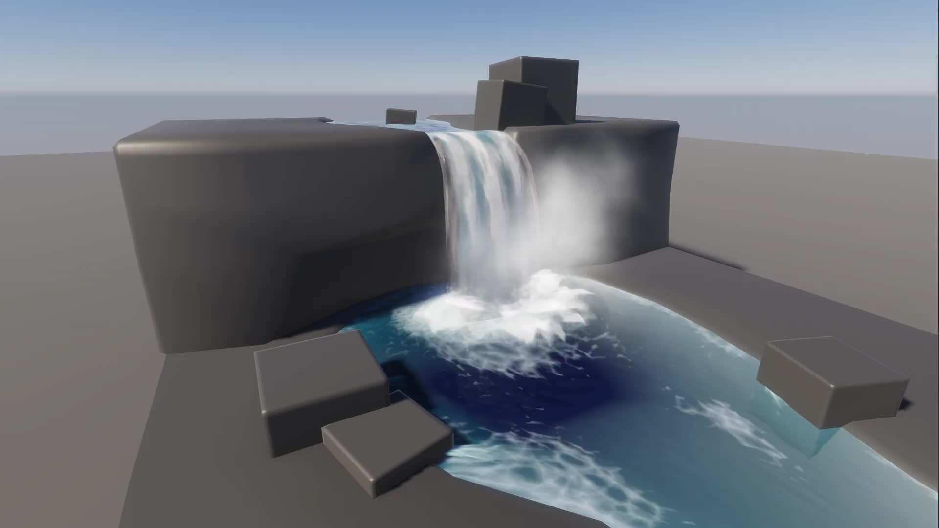 ArtStation - Waterfall Experiments