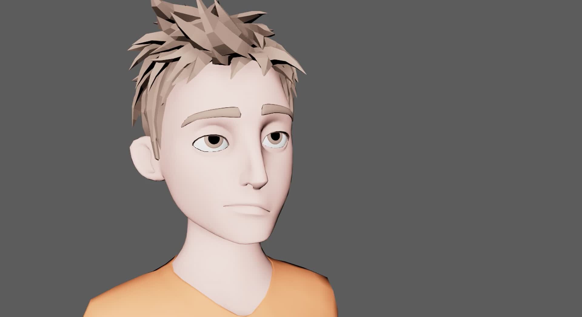 ArtStation - Surprised Head Turn with Ray Rig