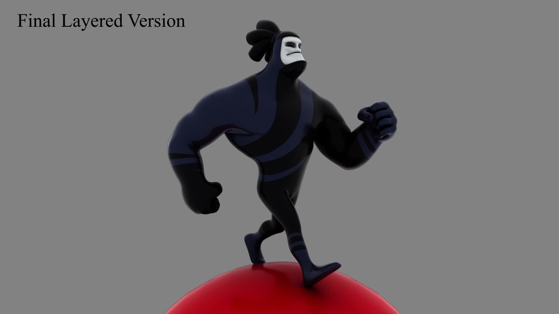 ArtStation - Beta Walk Cycle - AOV Breakdown