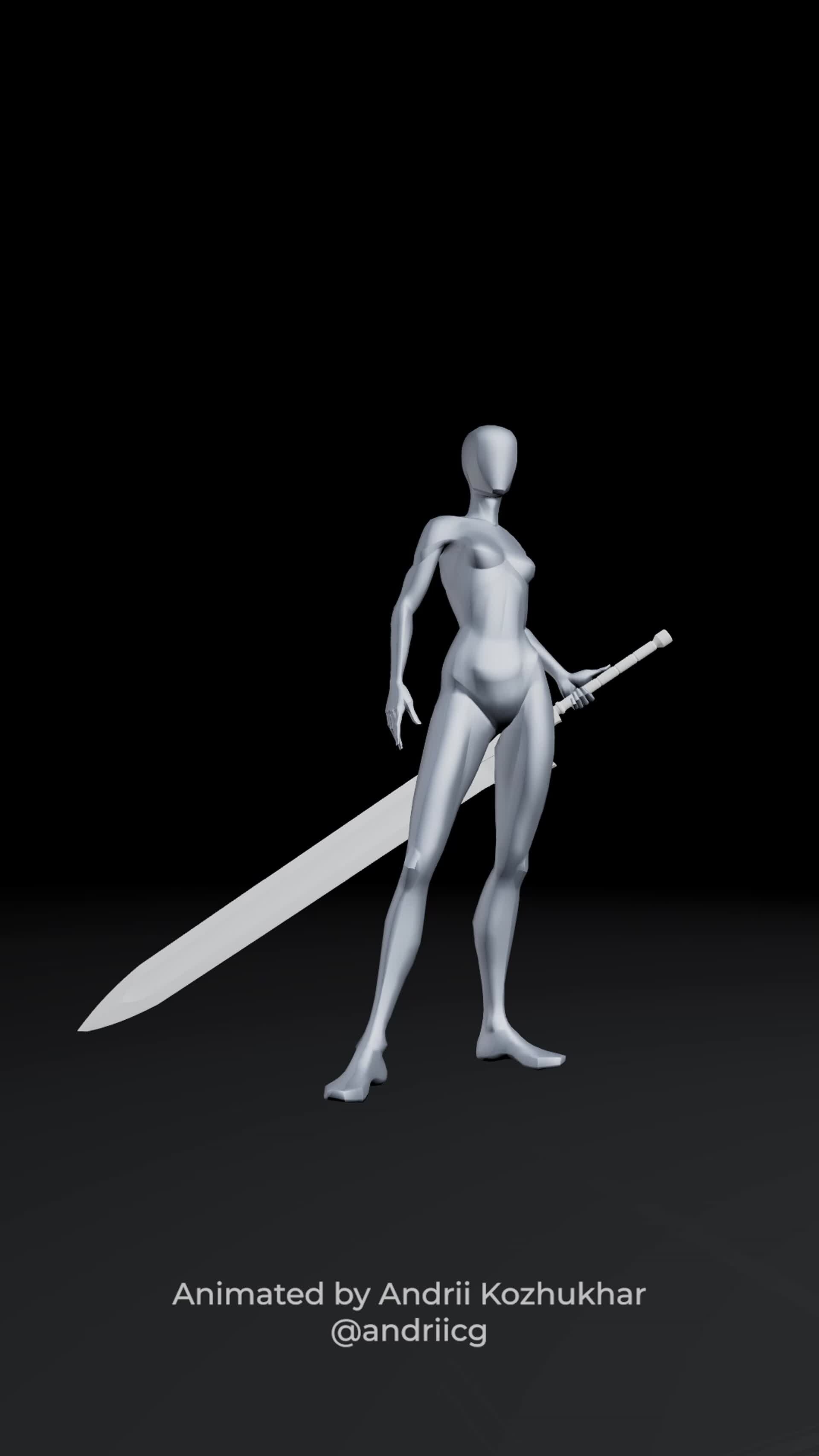 ArtStation - Sword Attack Animation