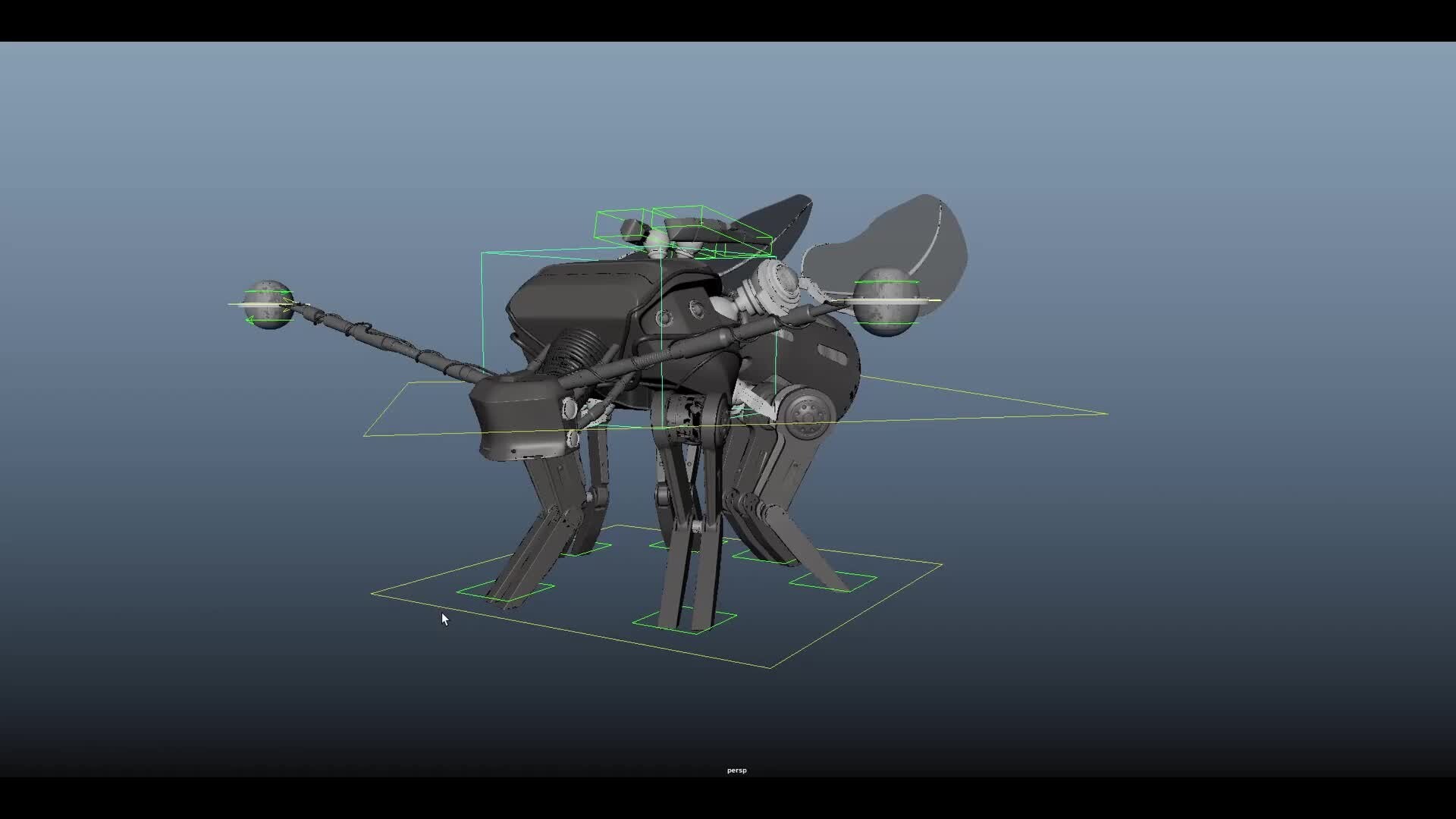 ArtStation - Rig MECHA INSECT