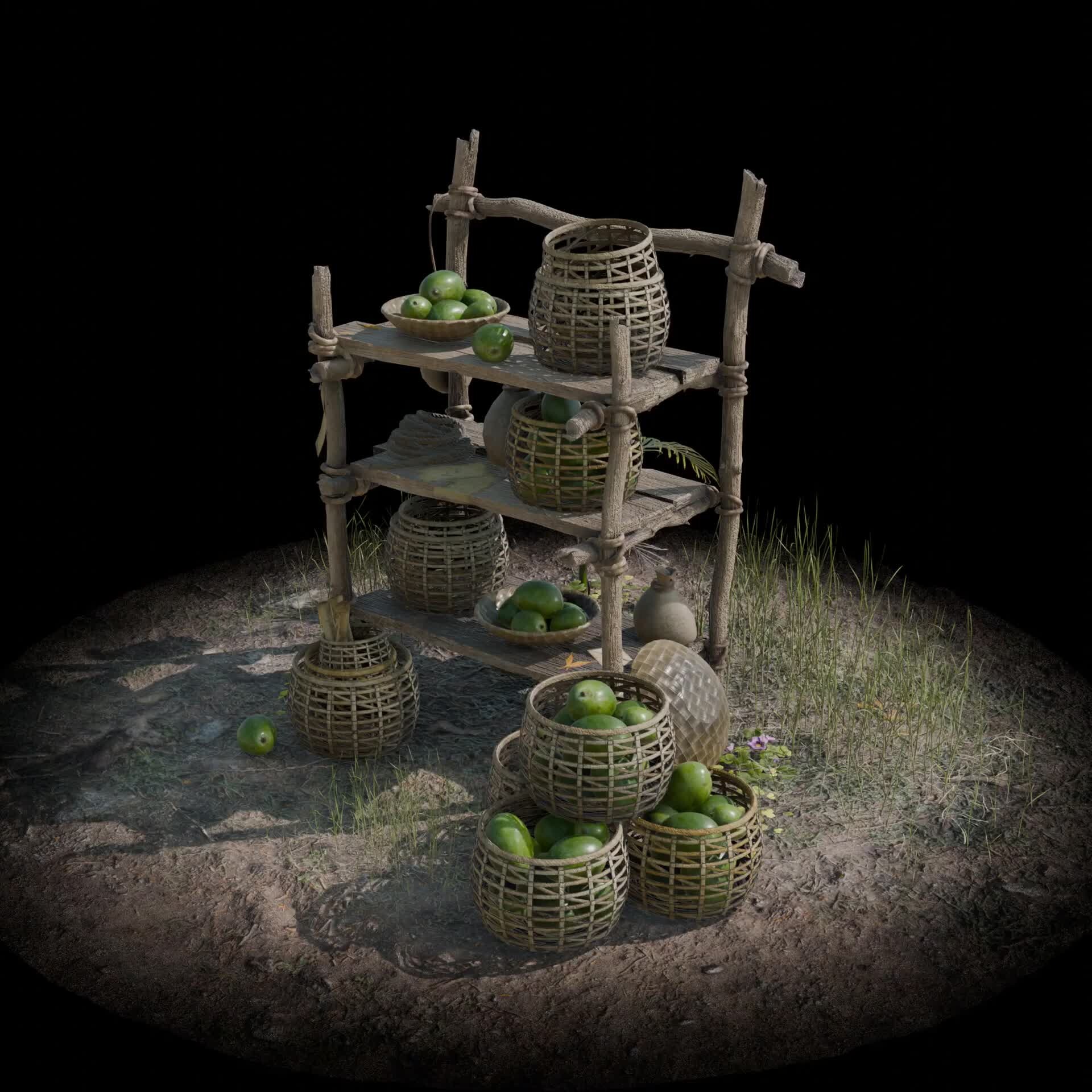 ArtStation - Monster Hunter Fruits Outpost