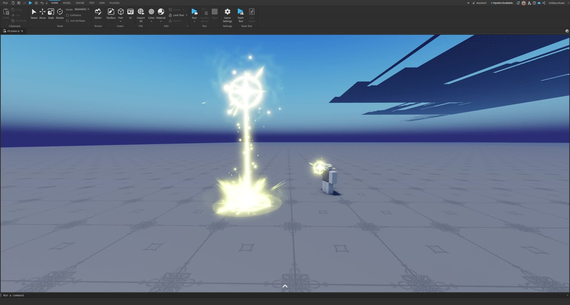 ArtStation - Pika Pika no Mi Light Ray (One Piece) Roblox VFX