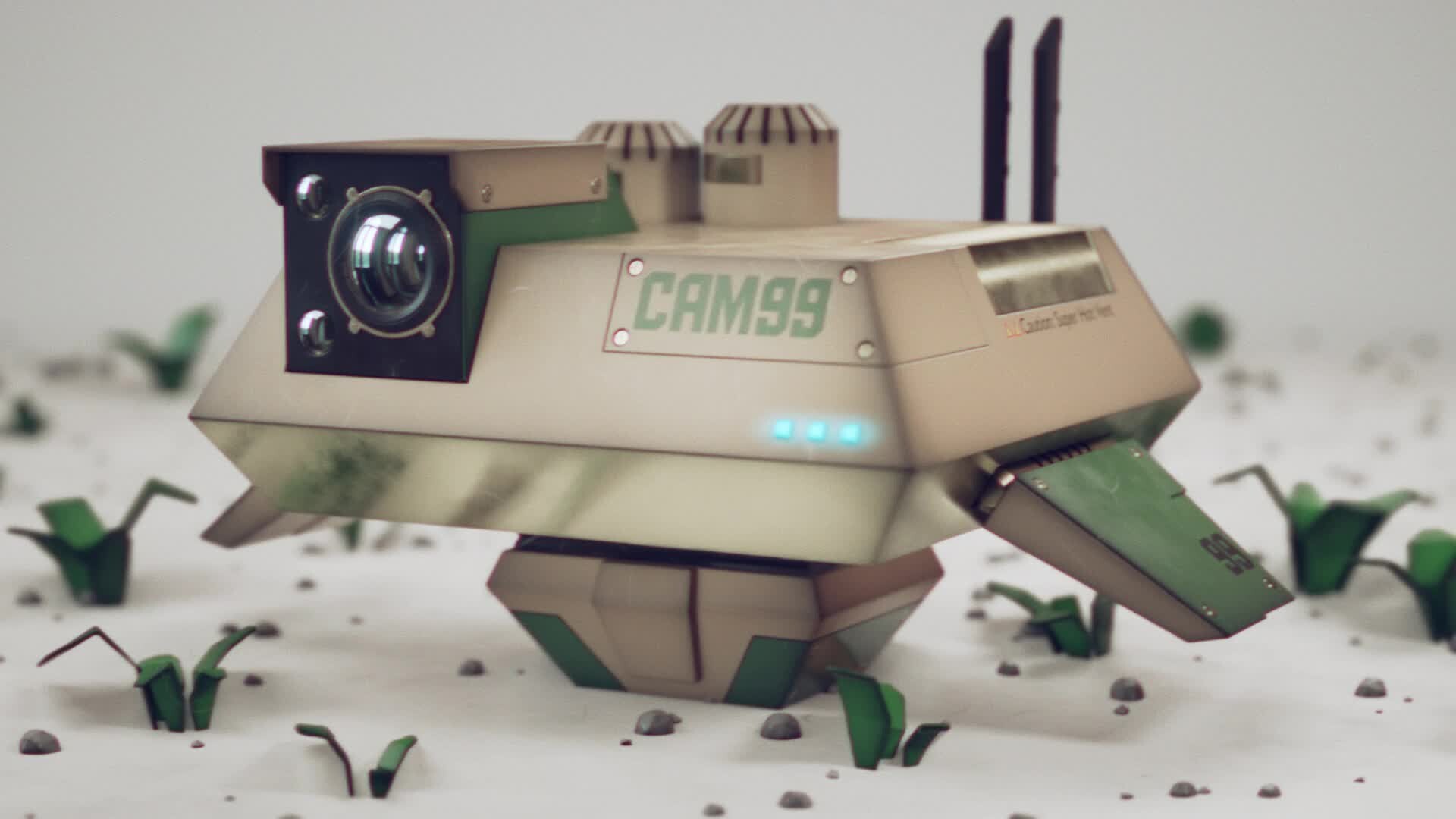 ArtStation - CAM99 - Robotic Planet - CGBoost