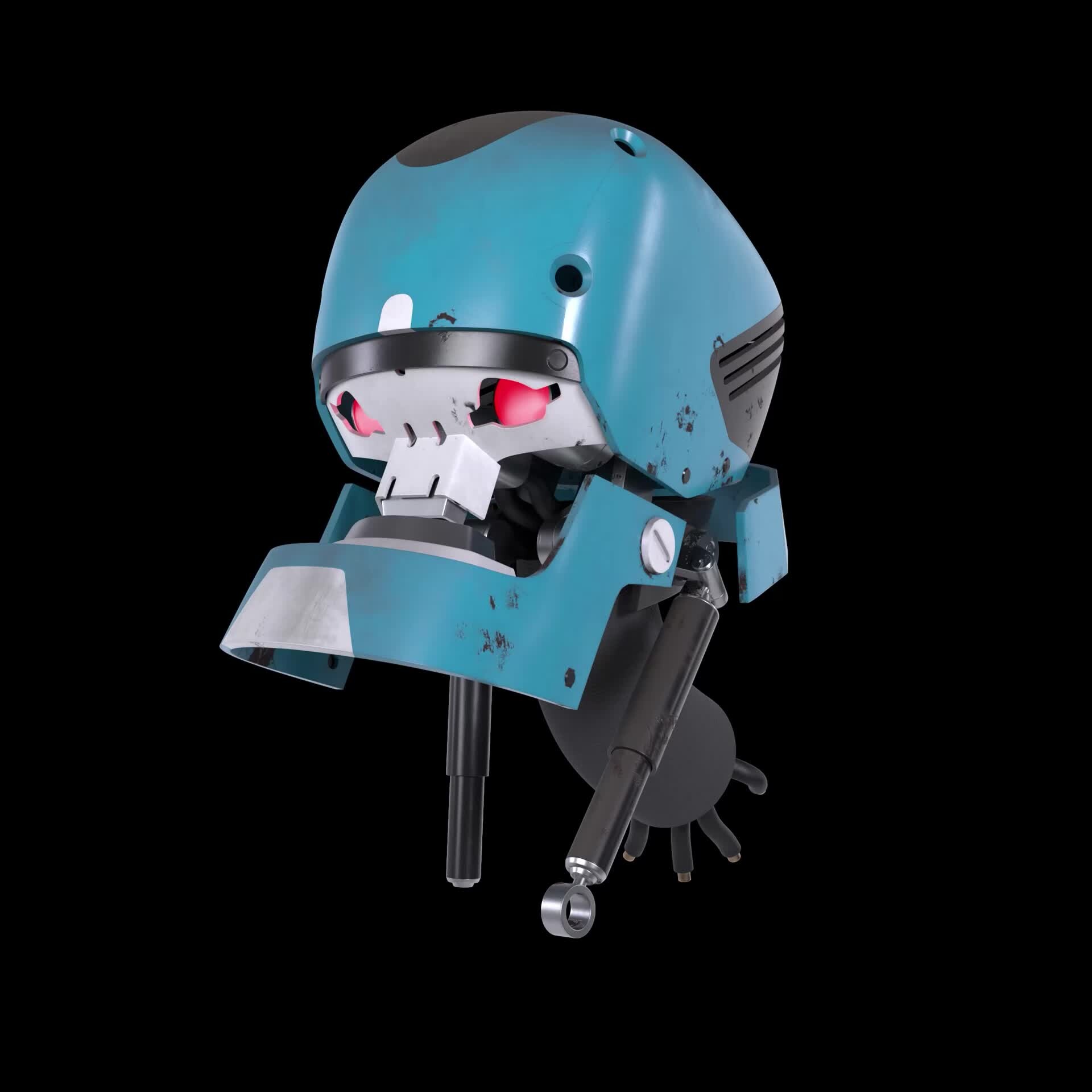 ArtStation - Robot Head