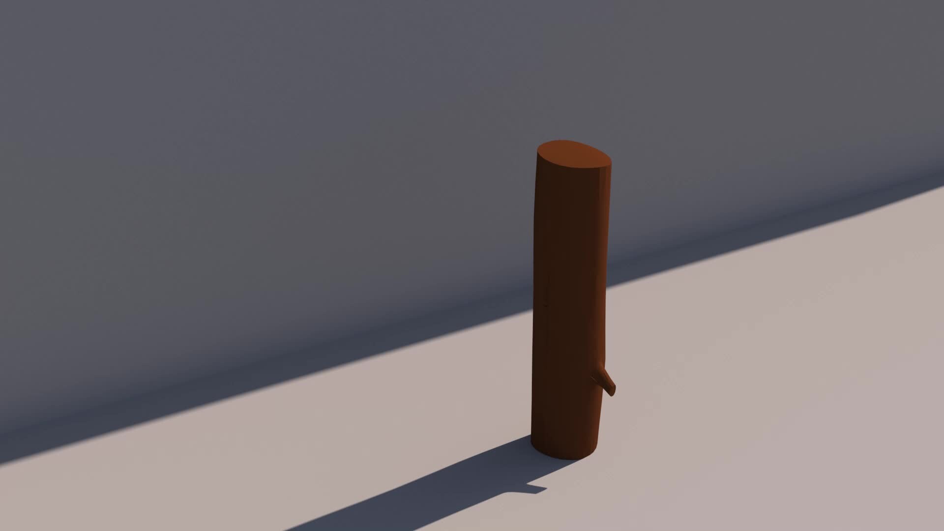 ArtStation - Wood log break animation (practice)